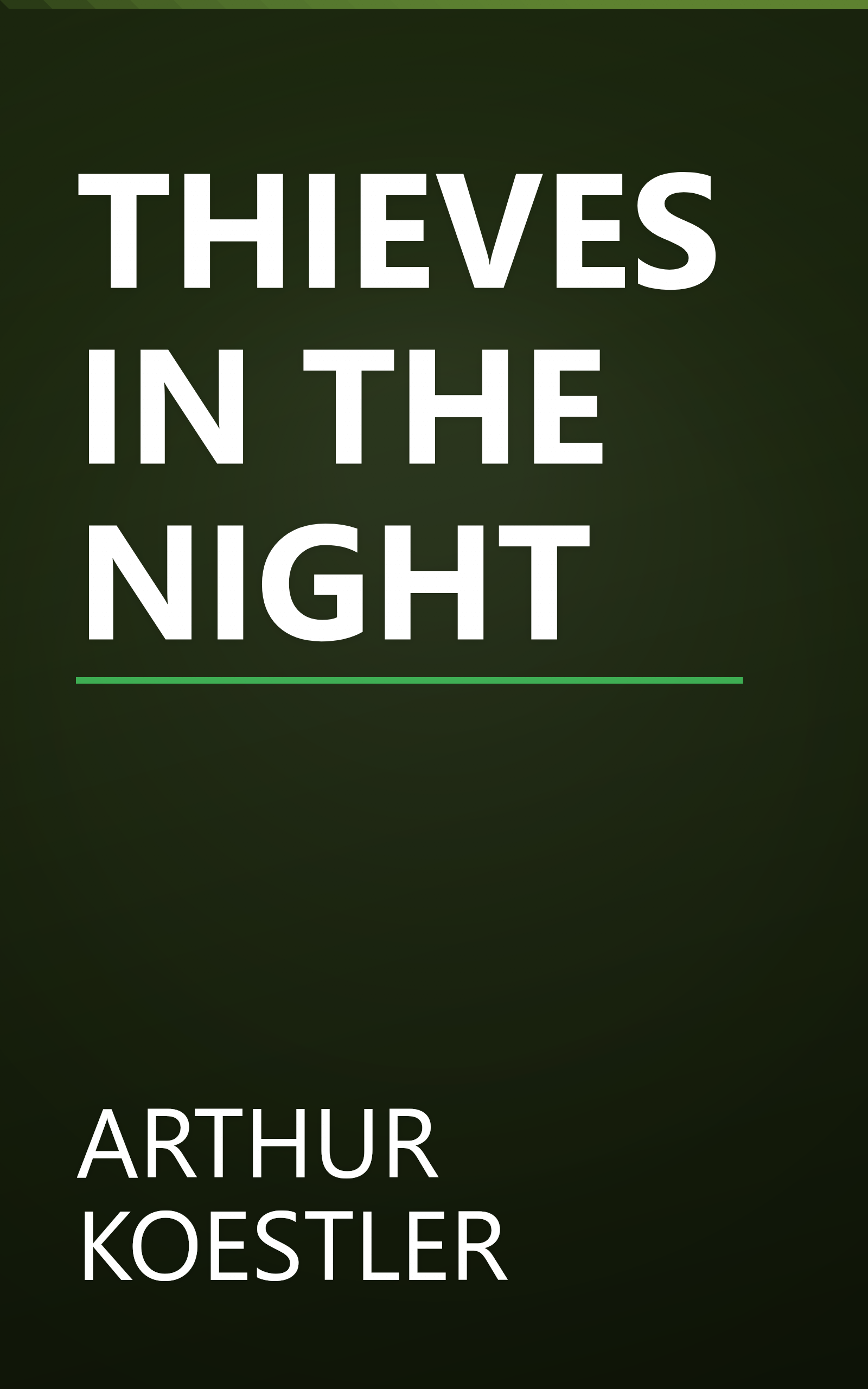 THIEVES IN THE NIGHT book cover
