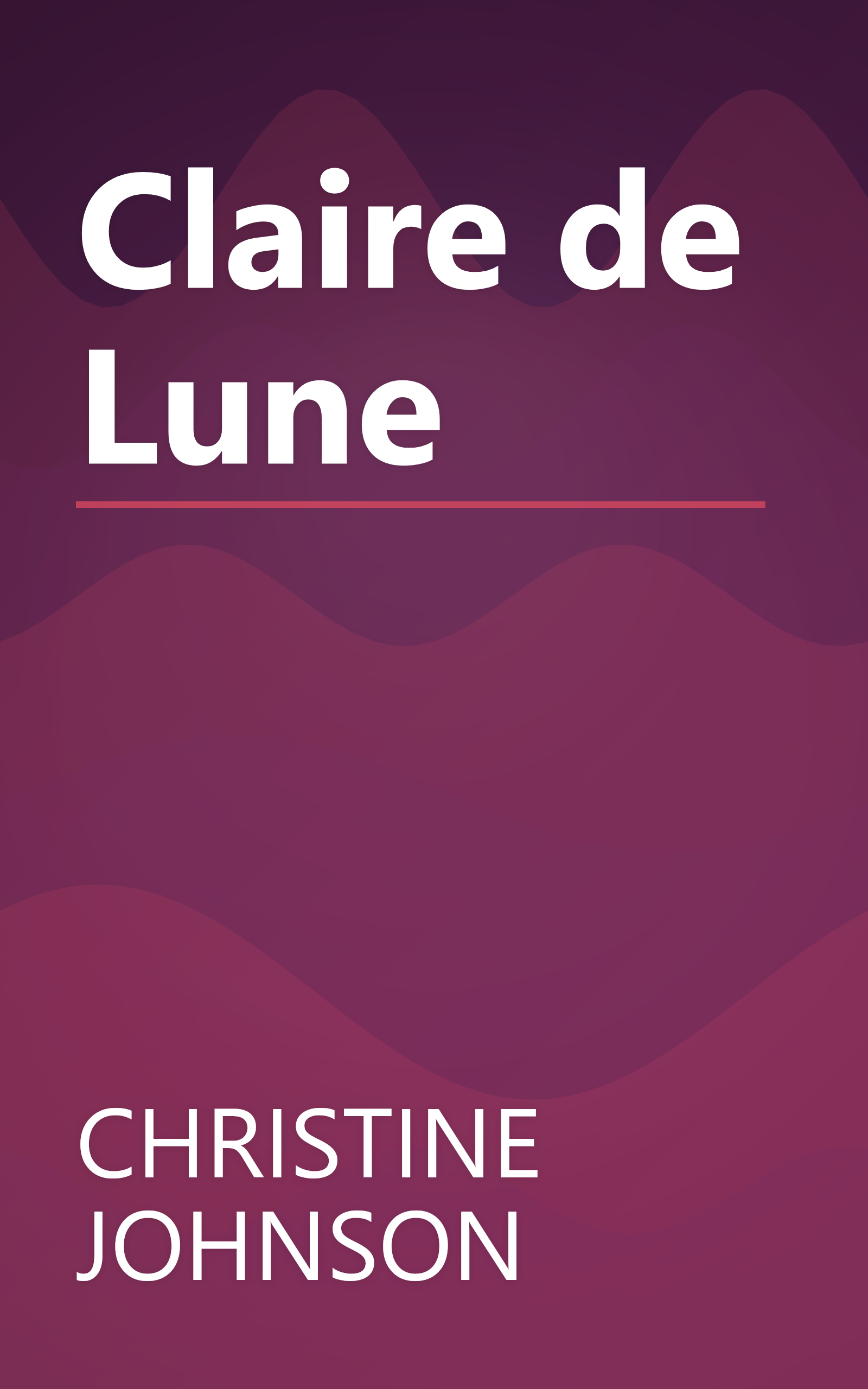 Claire de Lune book cover