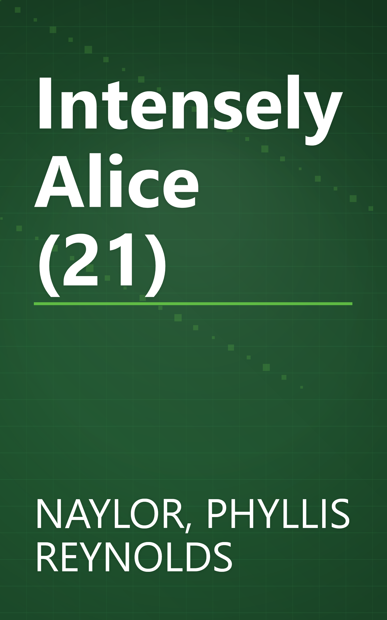 Intensely Alice (21) book cover