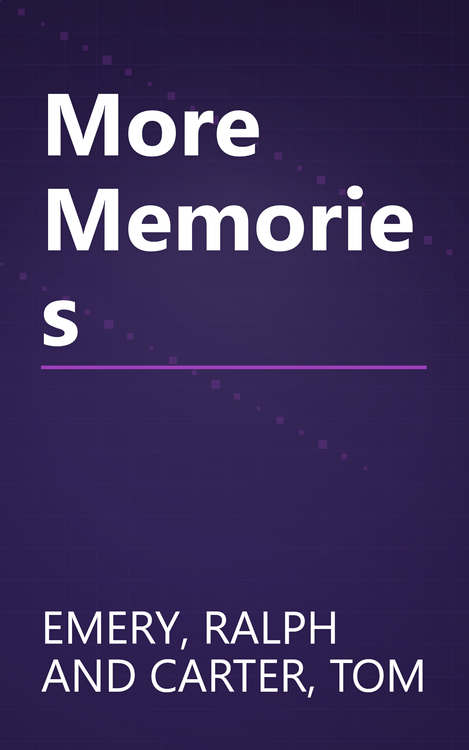 More Memories book cover