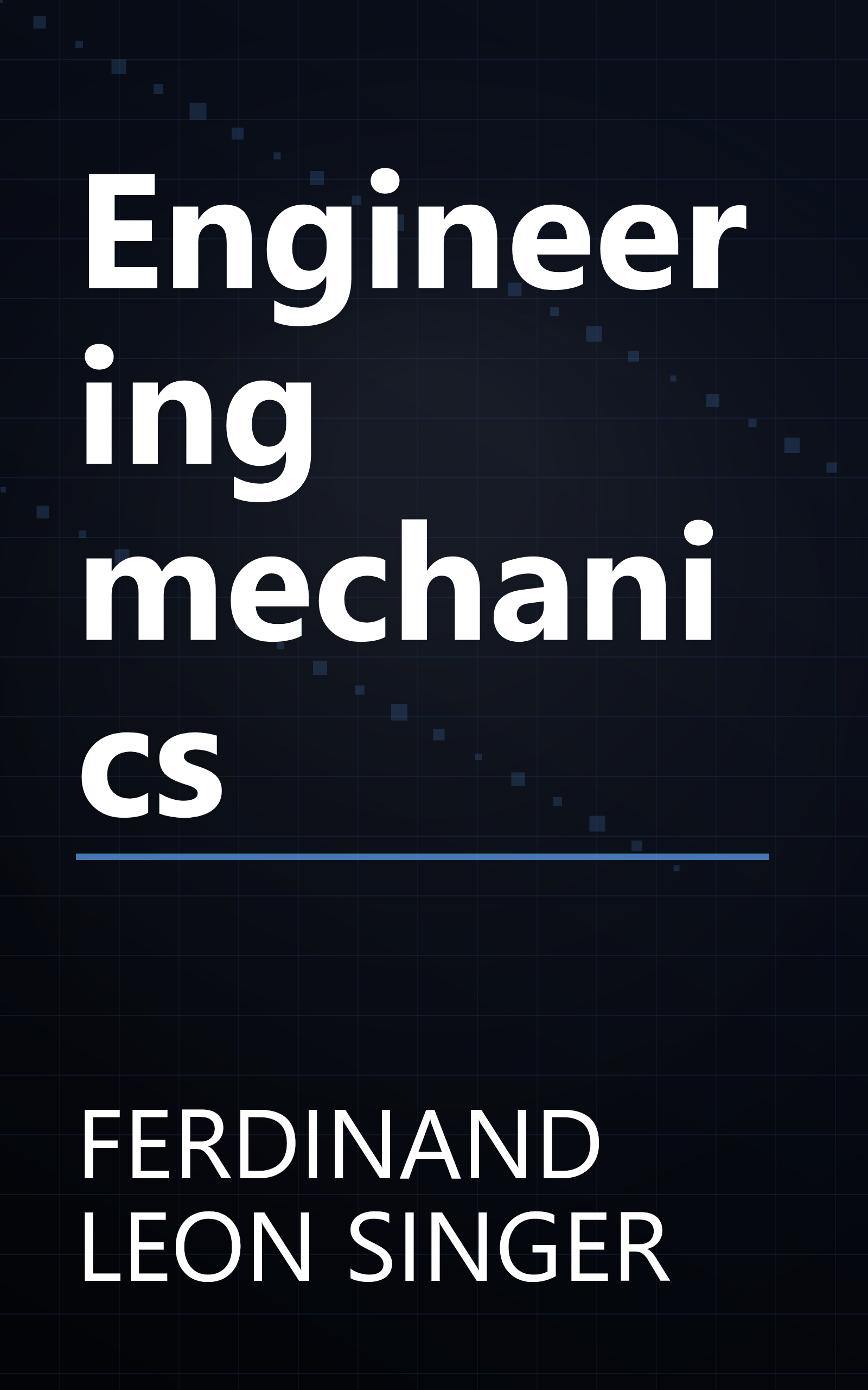 Engineering mechanics book cover