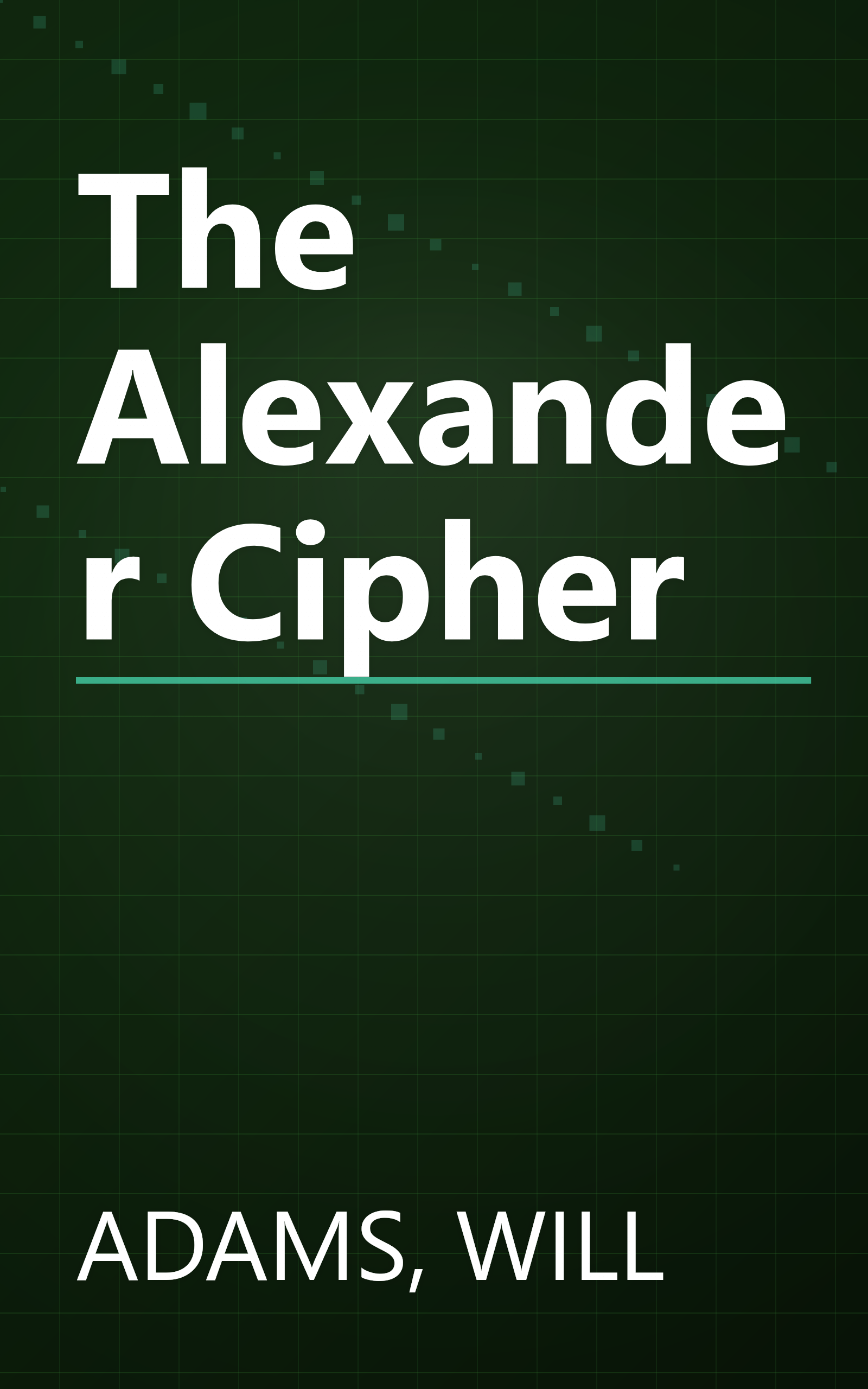 The Alexander Cipher book cover