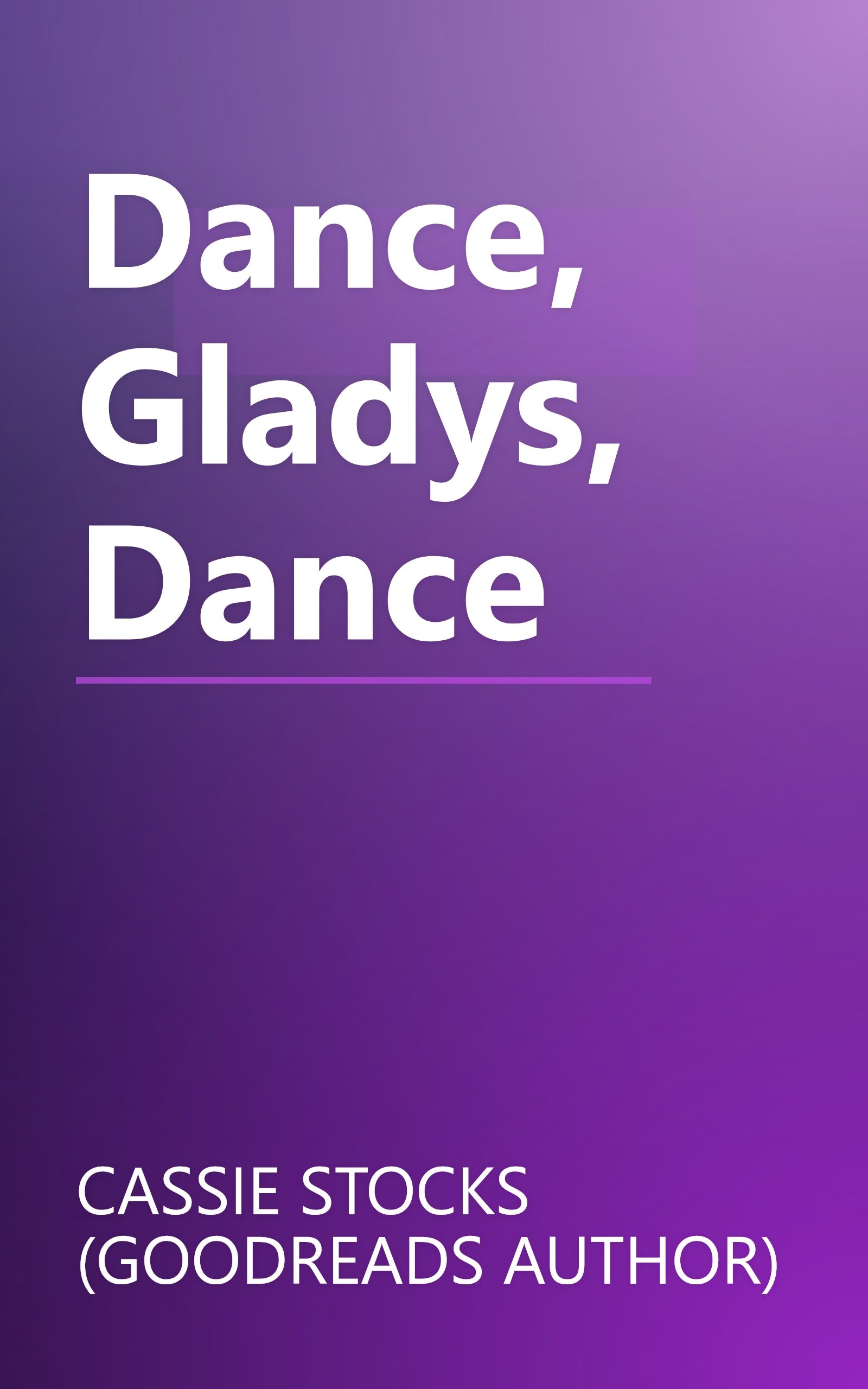 Dance, Gladys, Dance book cover
