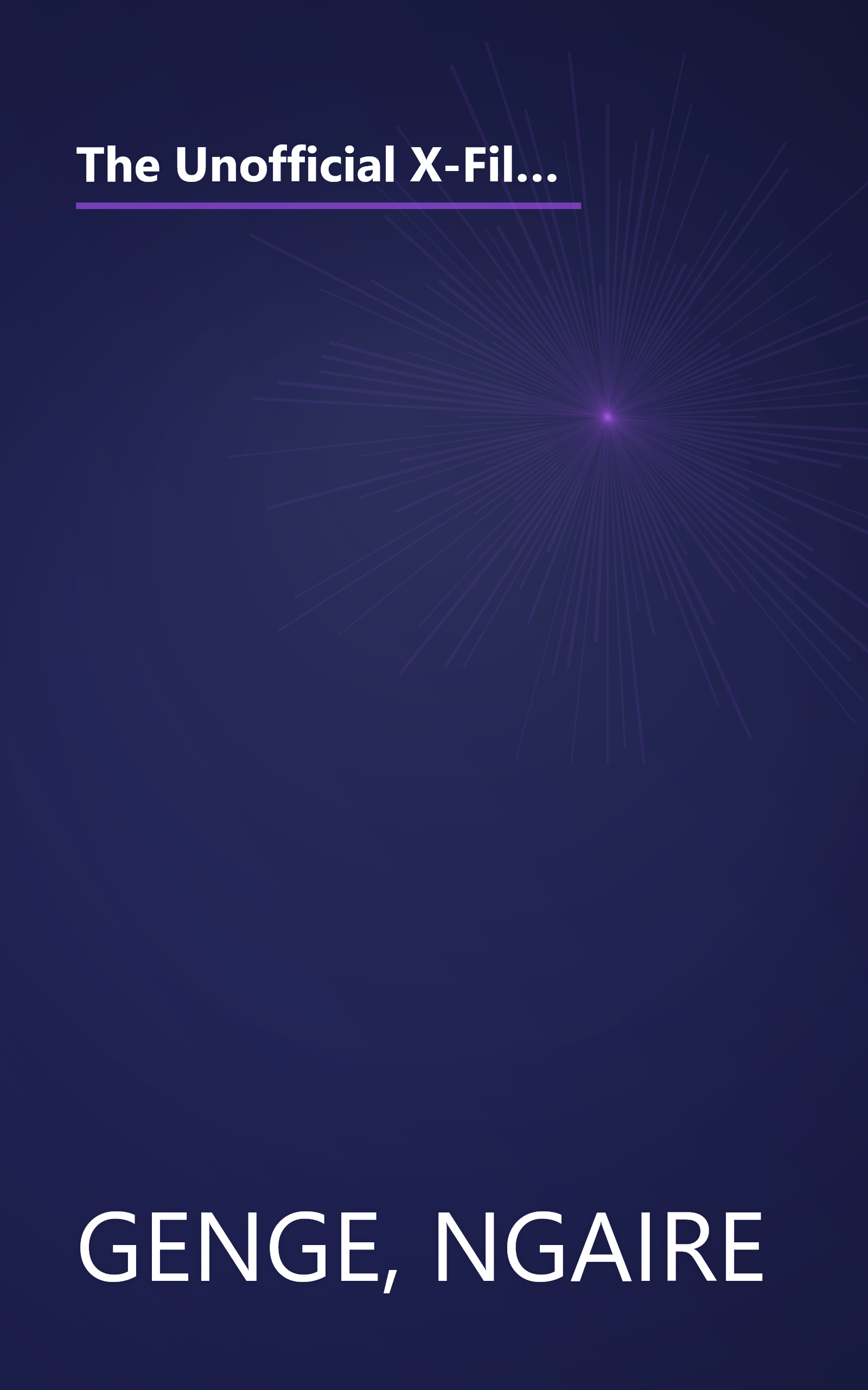 The Unofficial X-Files Companion: An X-Phile's Guide to the Mysteries, Conspiracies, and Really Strange Truths Behind the Show book cover