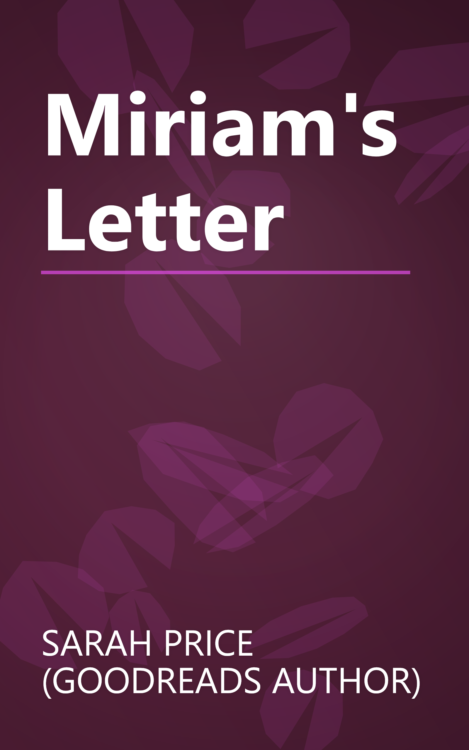 Miriam's Letter book cover