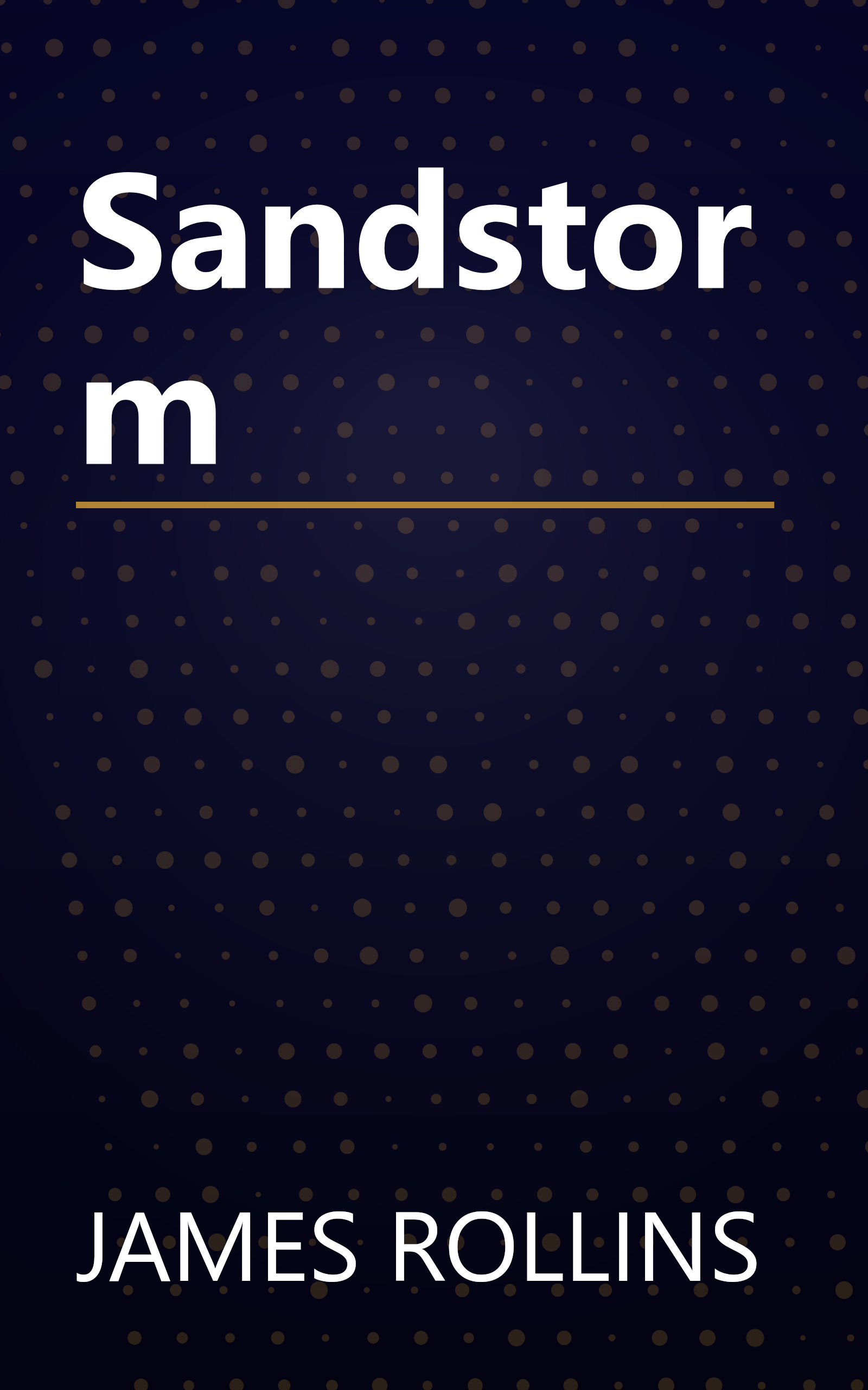 Sandstorm book cover