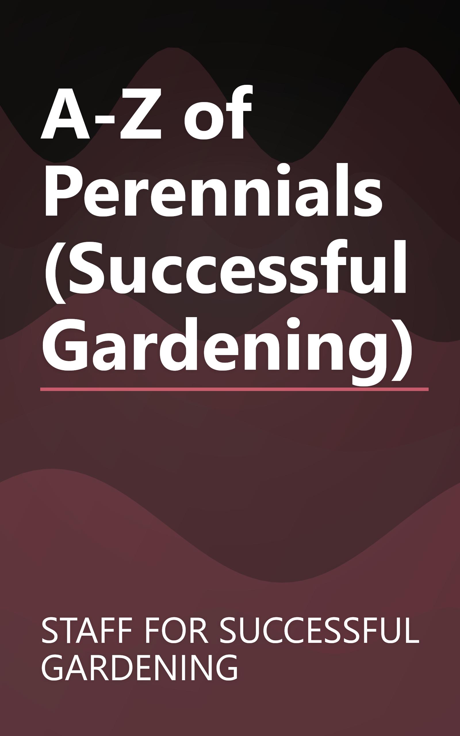 A-Z of Perennials (Successful Gardening) book cover