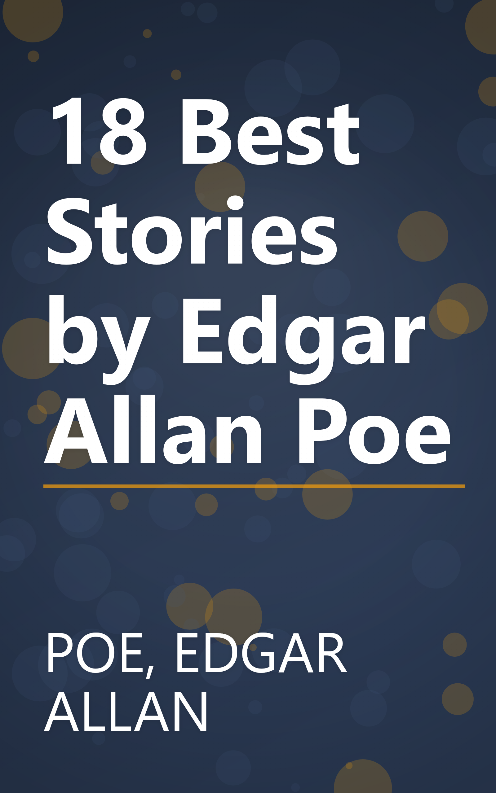 18 Best Stories by Edgar Allan Poe book cover