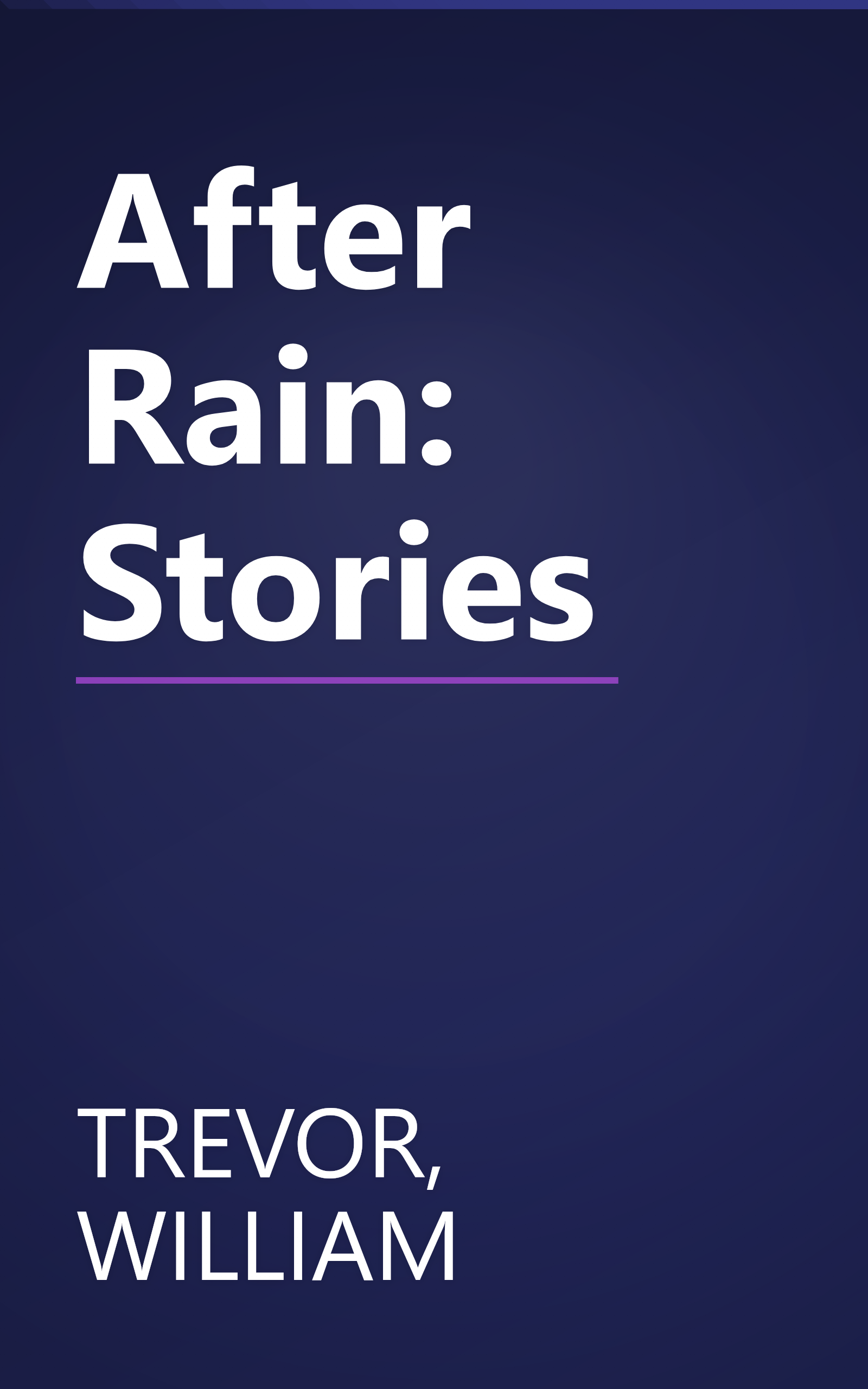 After Rain: Stories book cover