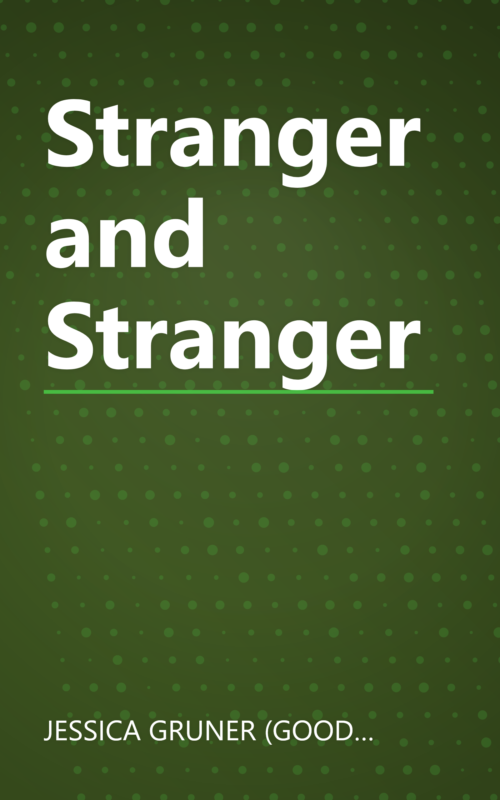 Stranger and Stranger book cover