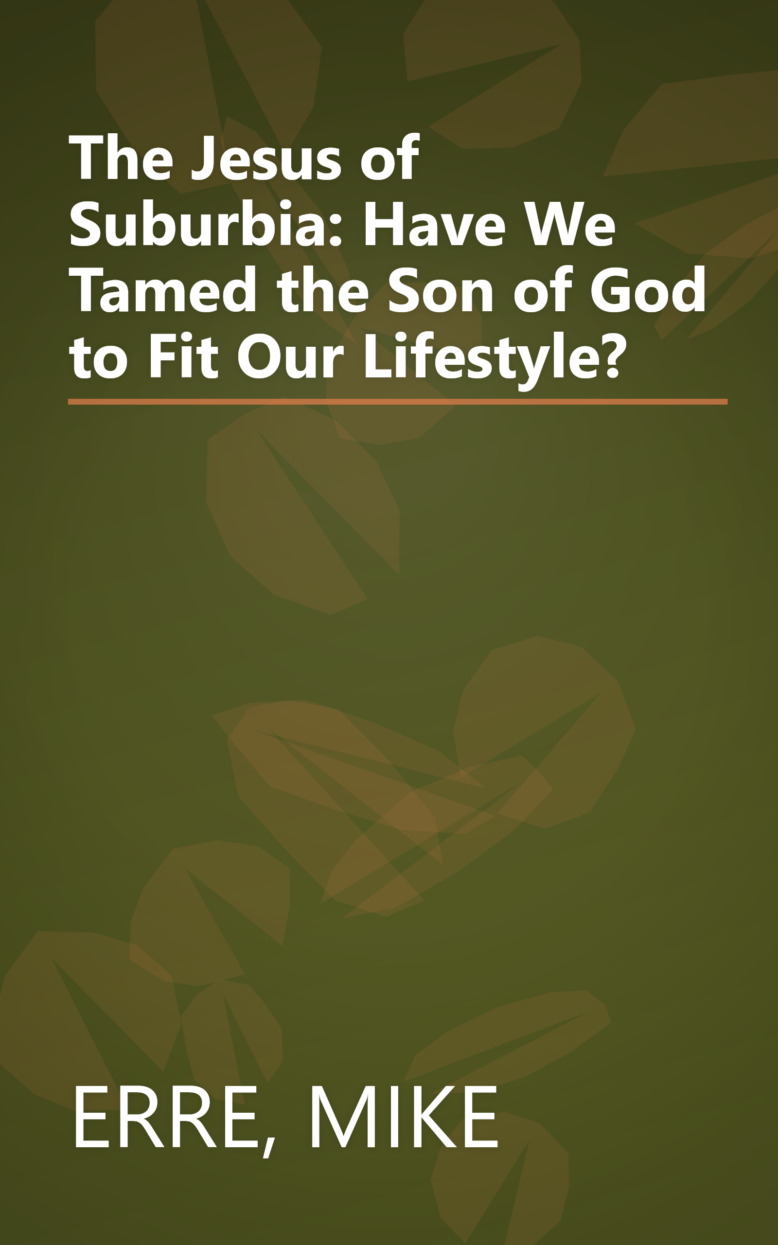 The Jesus of Suburbia: Have We Tamed the Son of God to Fit Our Lifestyle? book cover