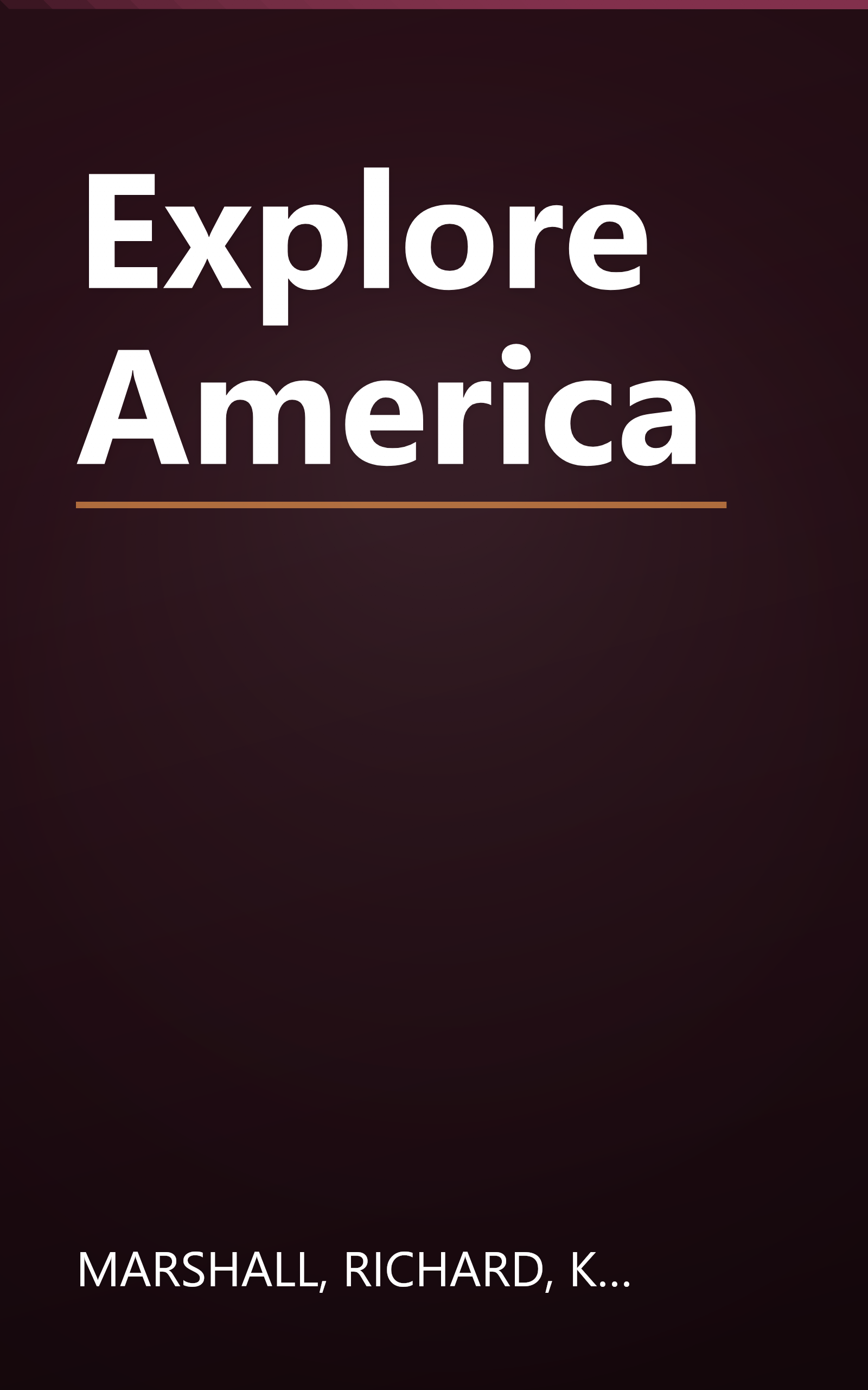 Explore America book cover