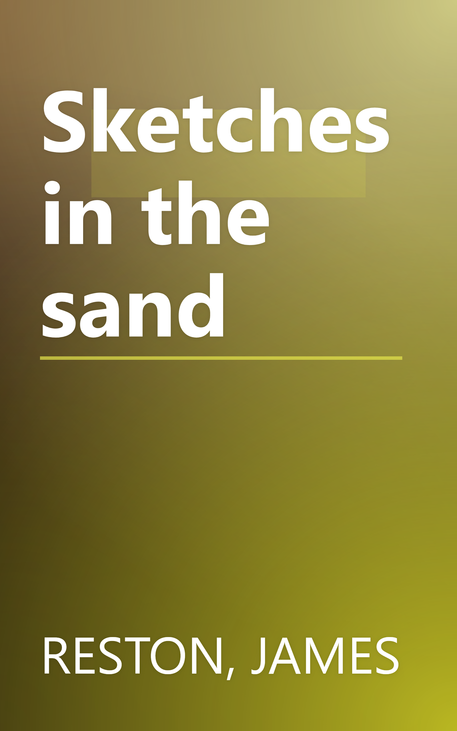 Sketches in the sand book cover