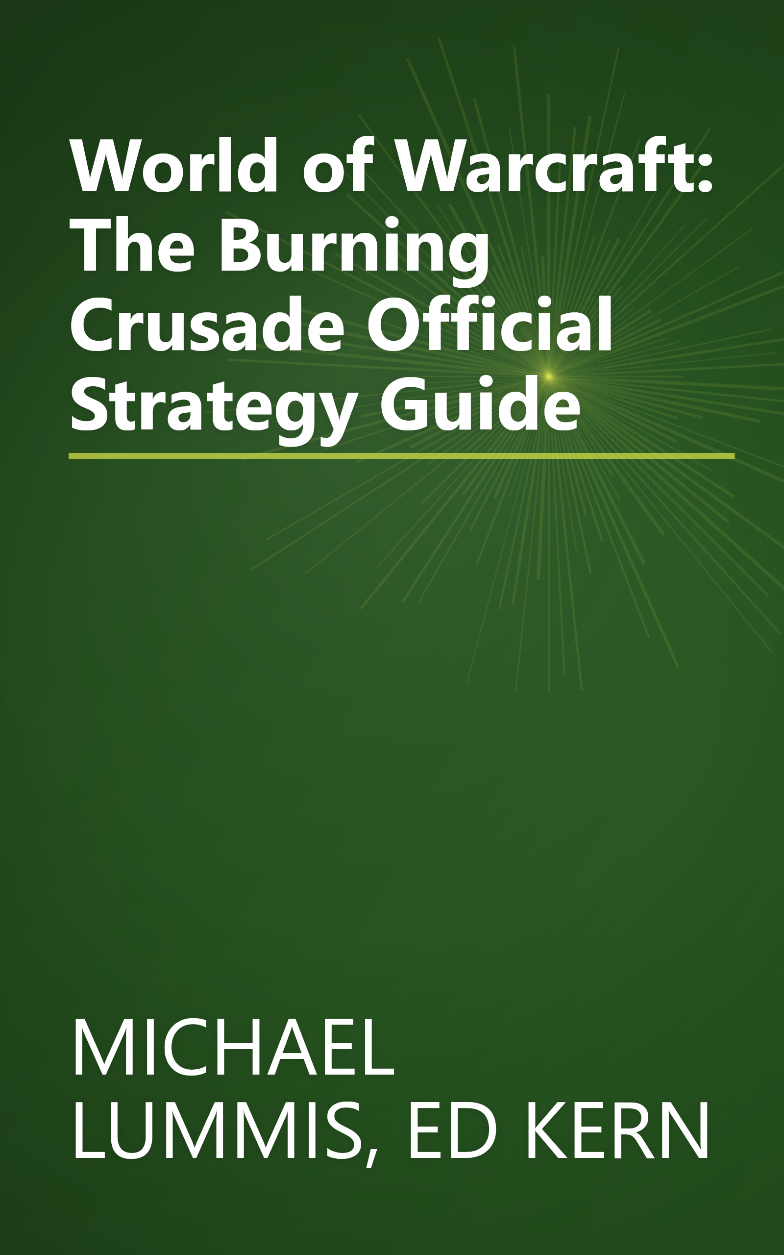 World of Warcraft: The Burning Crusade Official Strategy Guide book cover