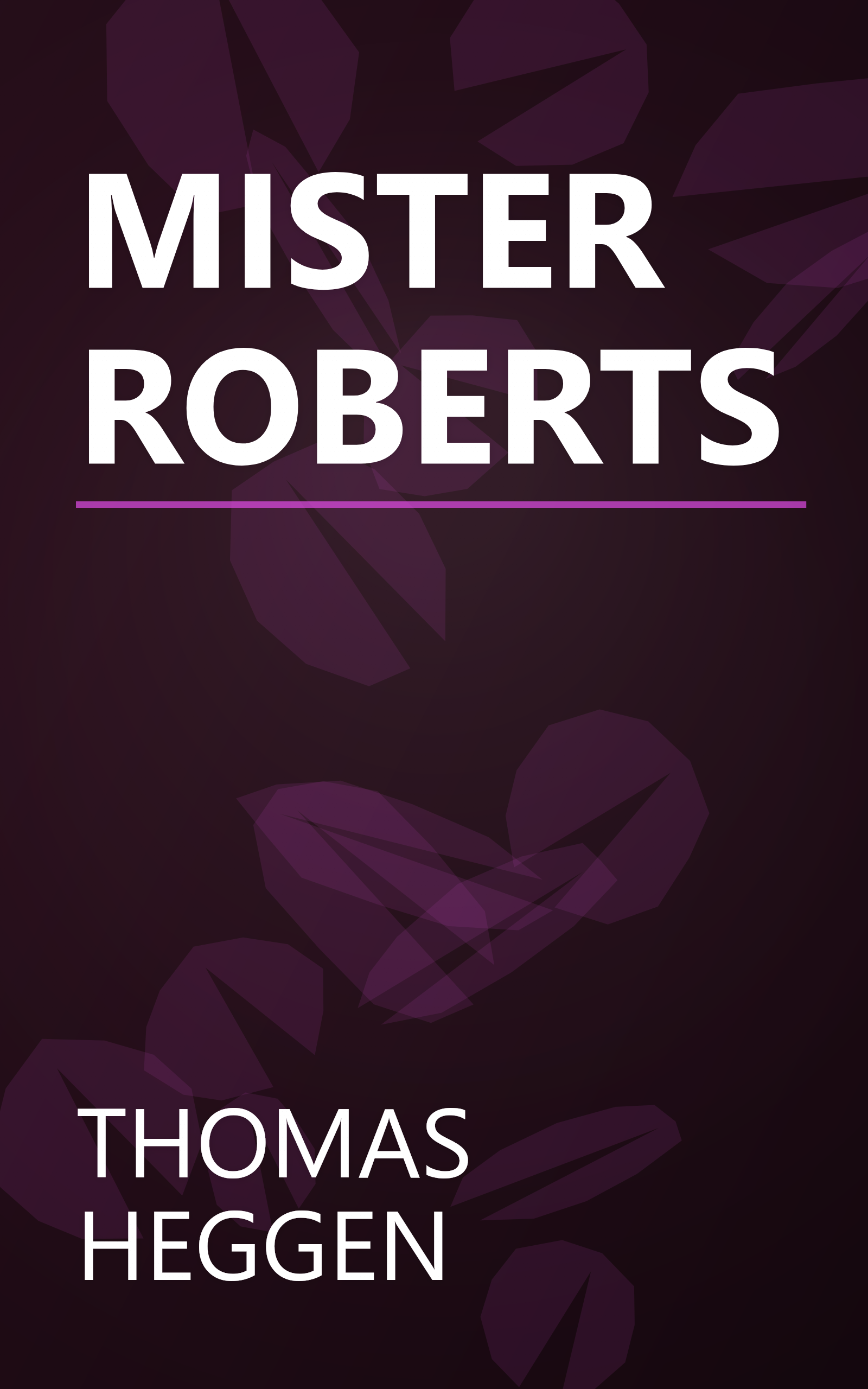 MISTER ROBERTS book cover