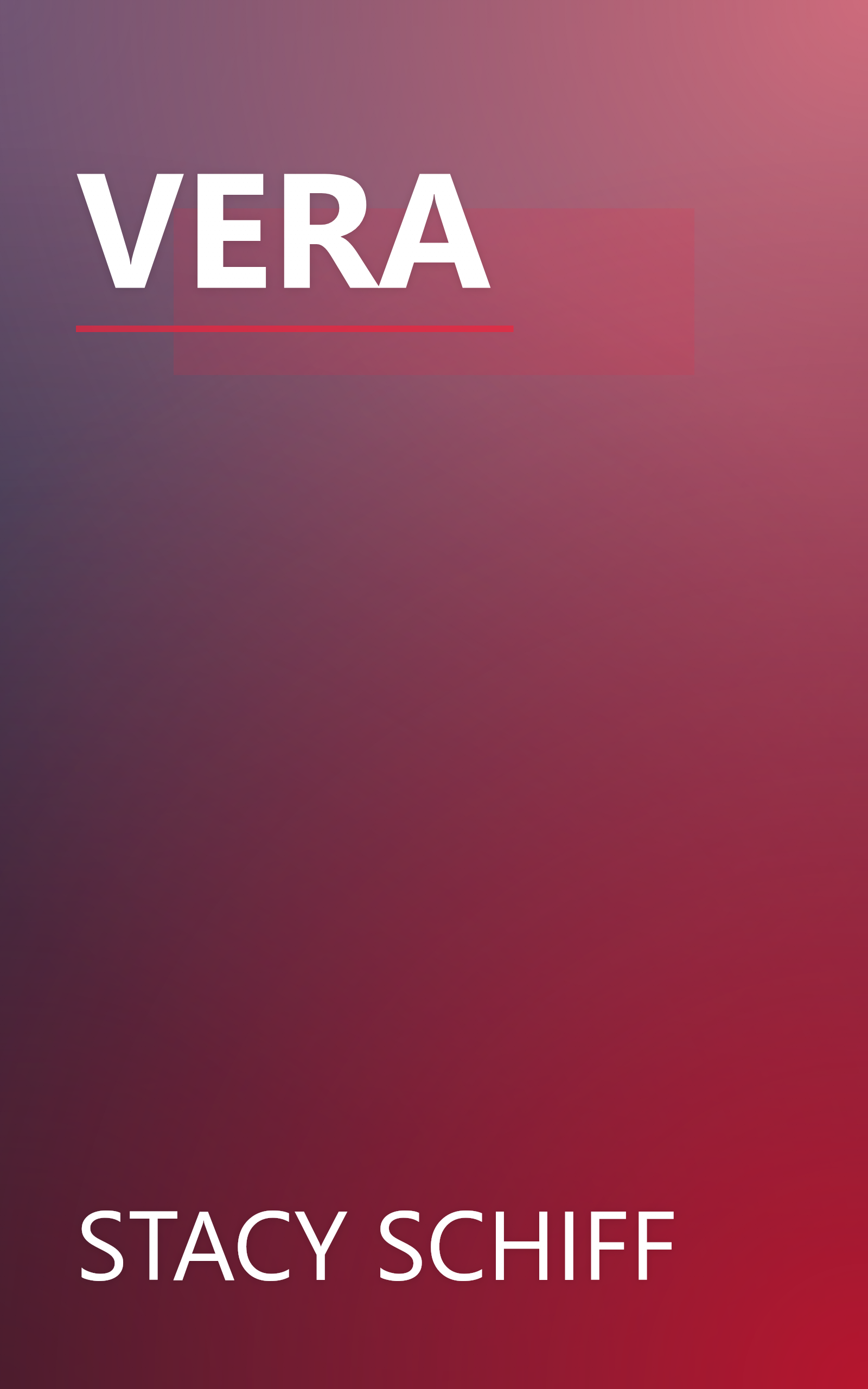 VERA book cover