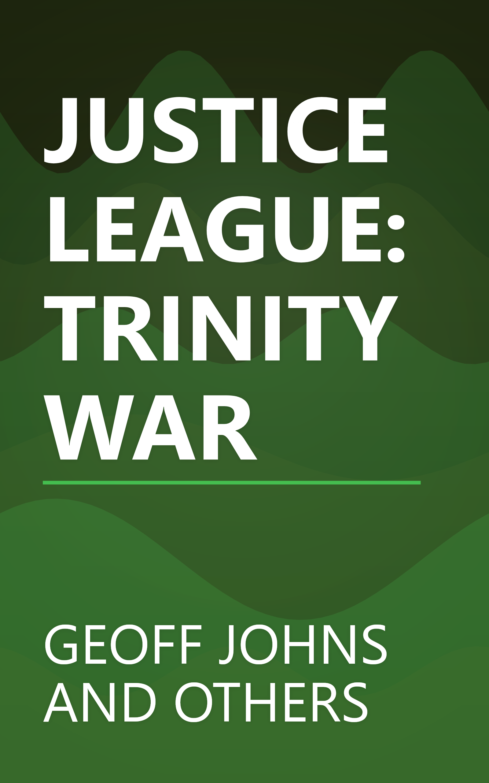 JUSTICE LEAGUE: TRINITY WAR book cover