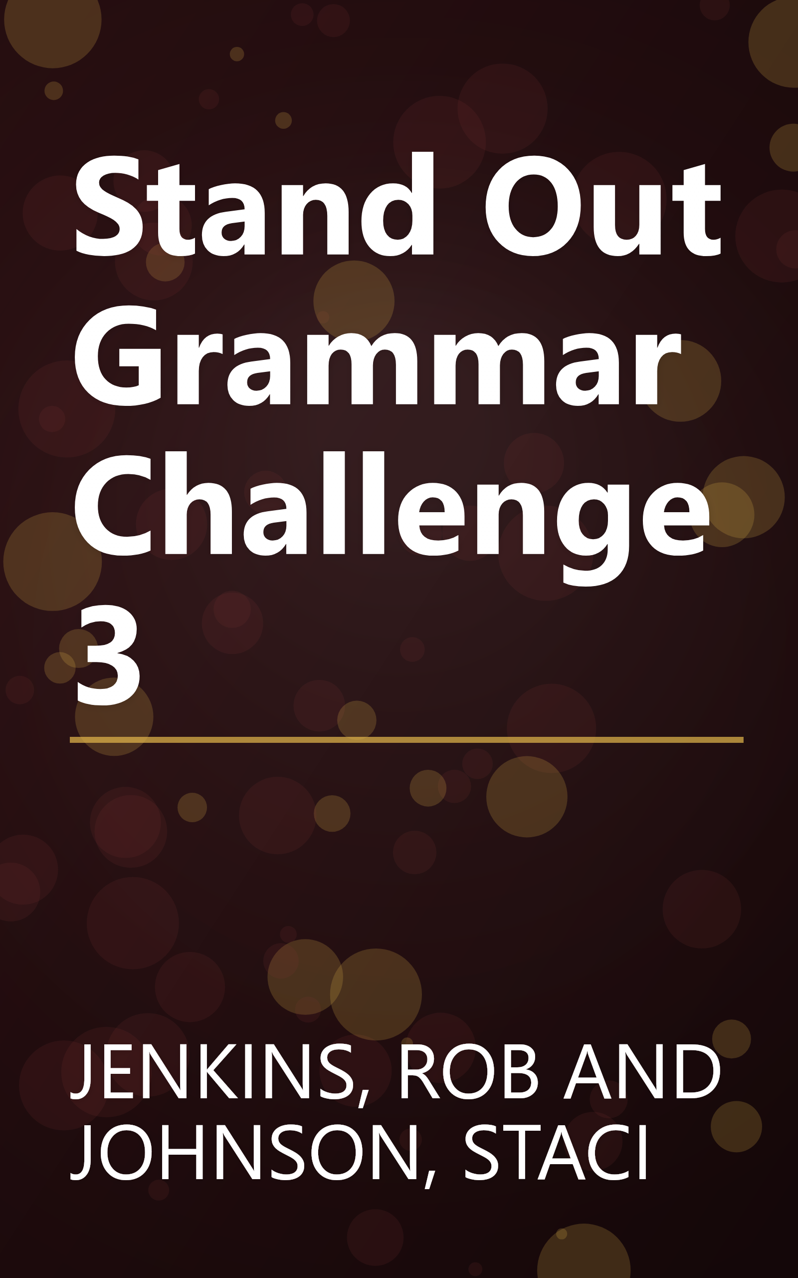 Stand Out Grammar Challenge 3 book cover