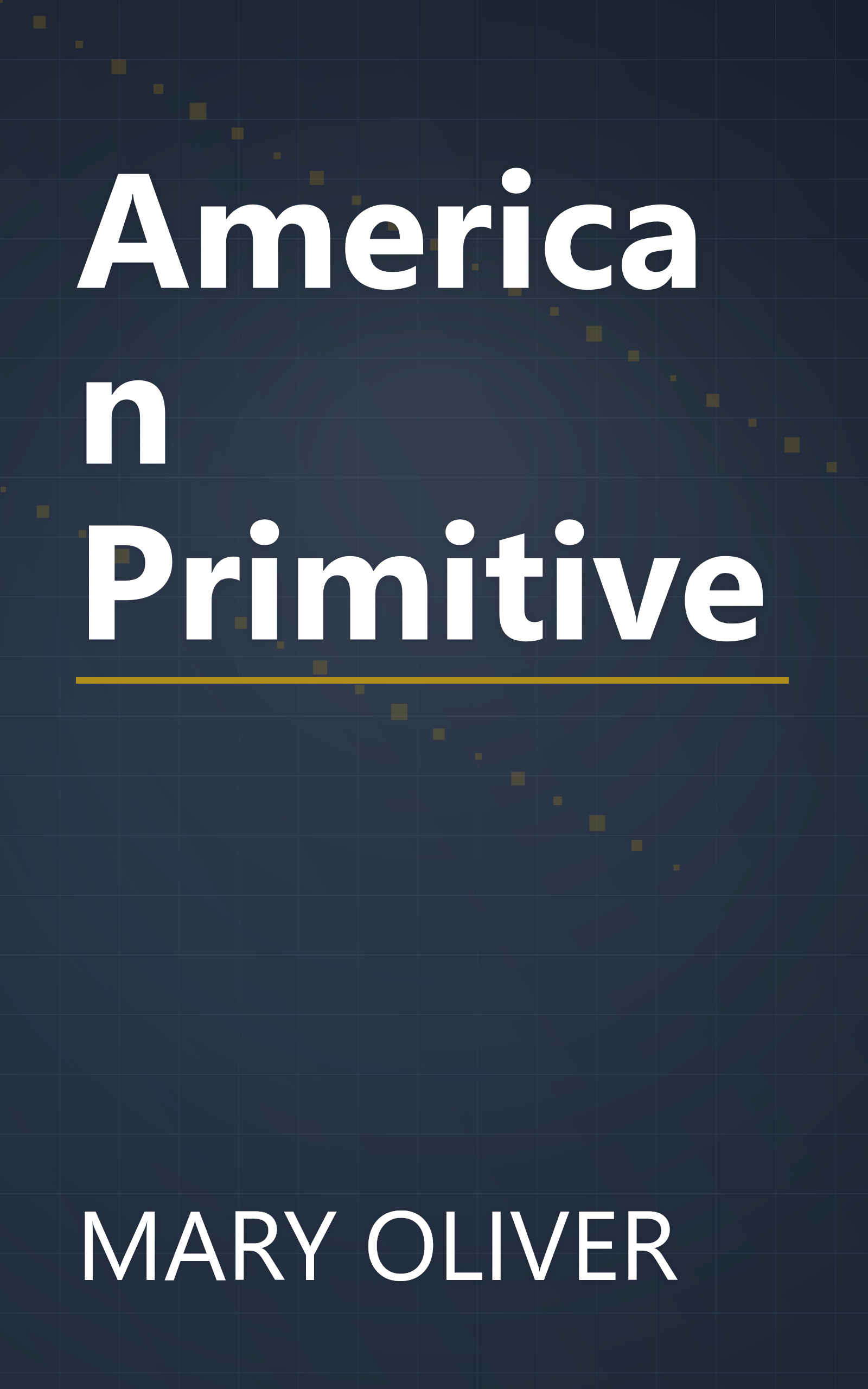 American Primitive book cover