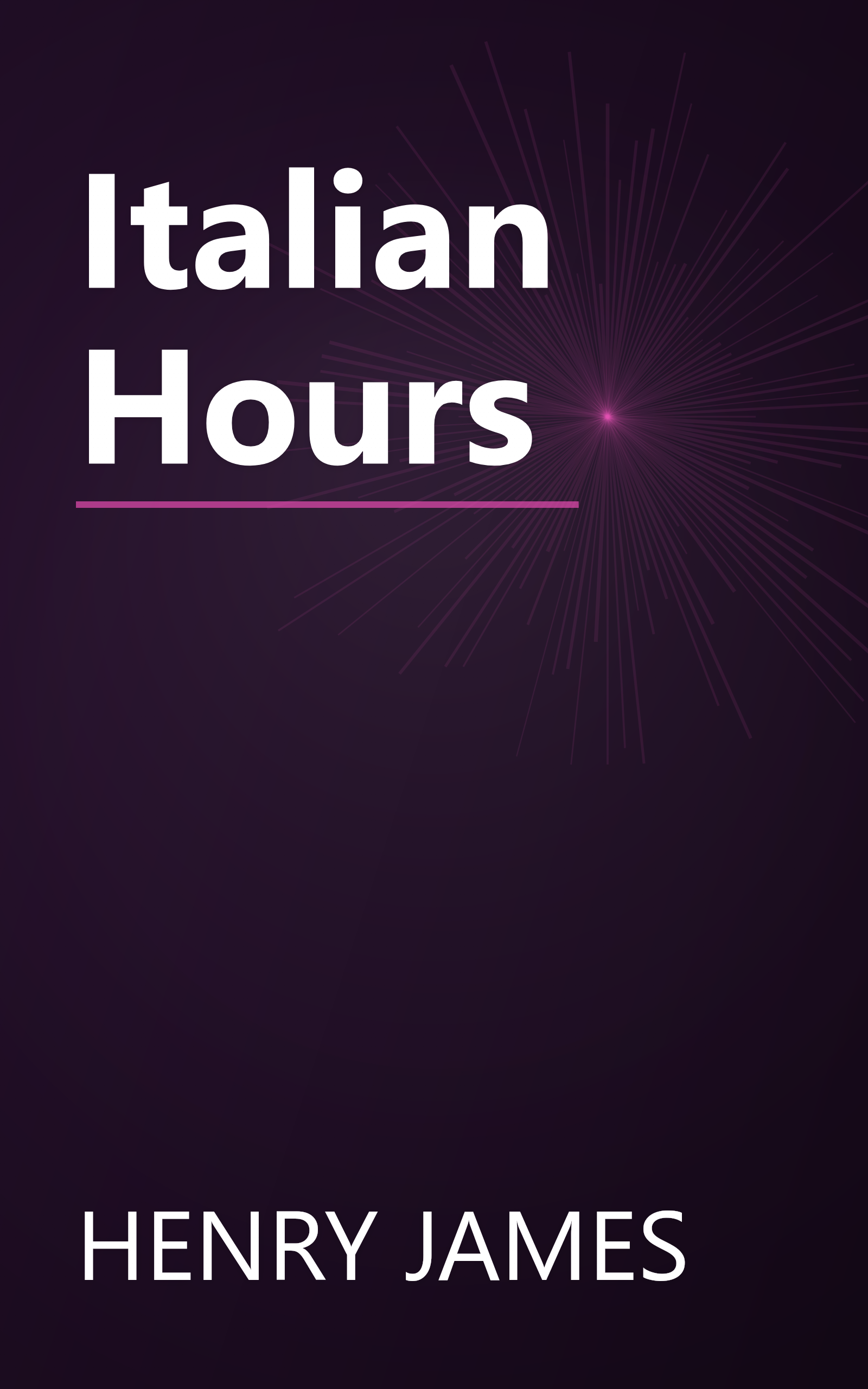 Italian Hours book cover