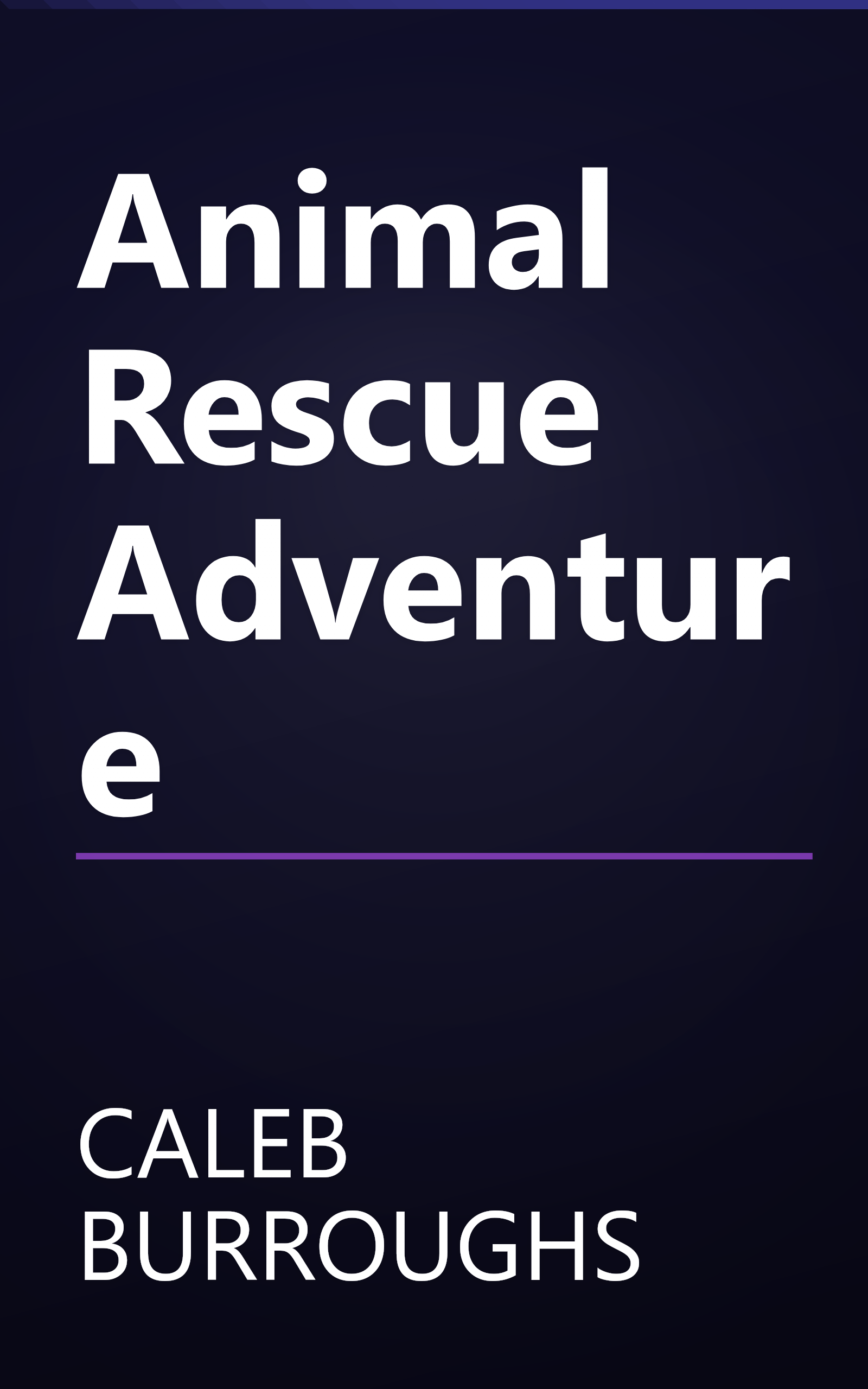 Animal Rescue Adventure book cover