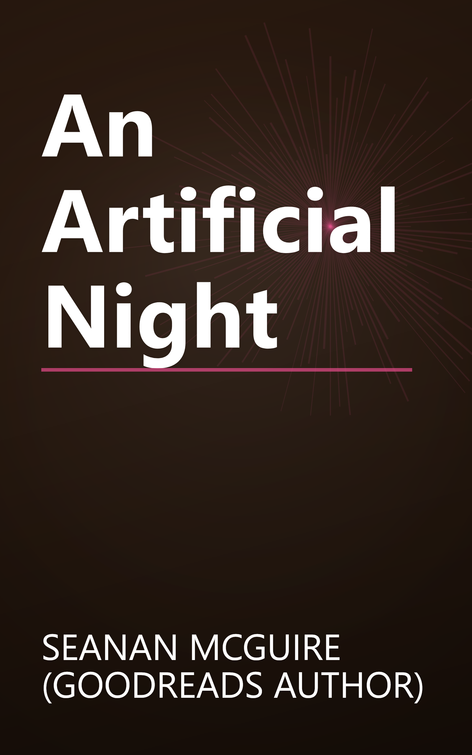 An Artificial Night book cover