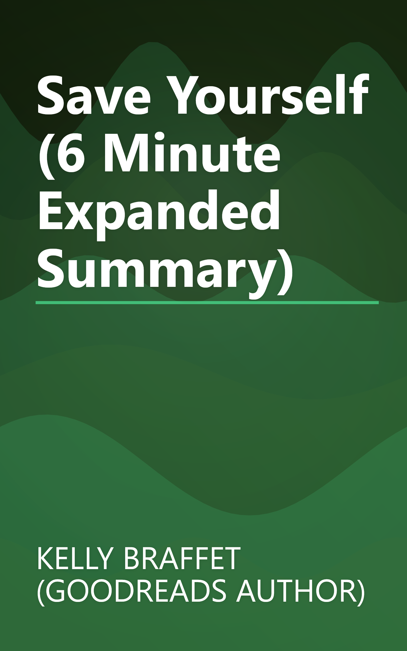 Save Yourself (6 Minute   Expanded Summary) book cover