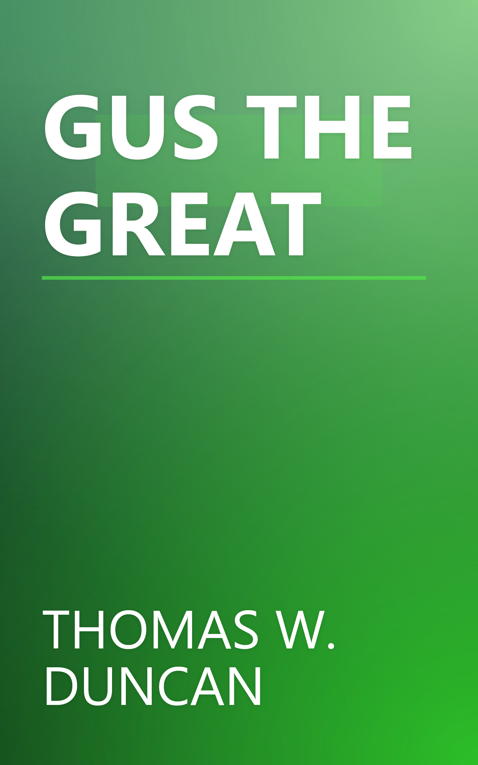 GUS THE GREAT book cover