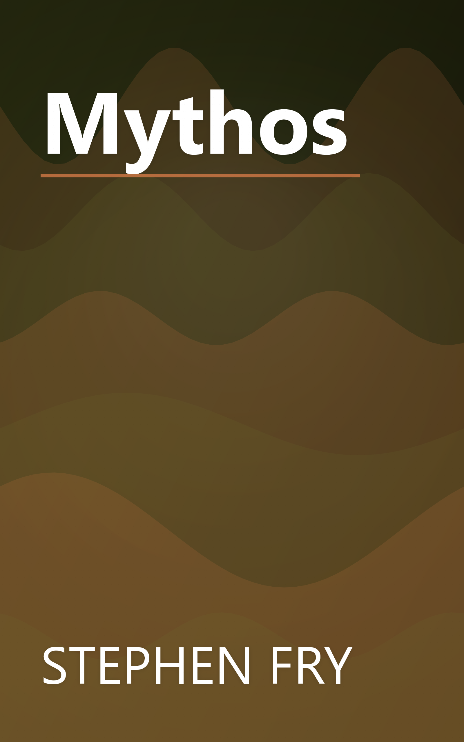 Mythos book cover