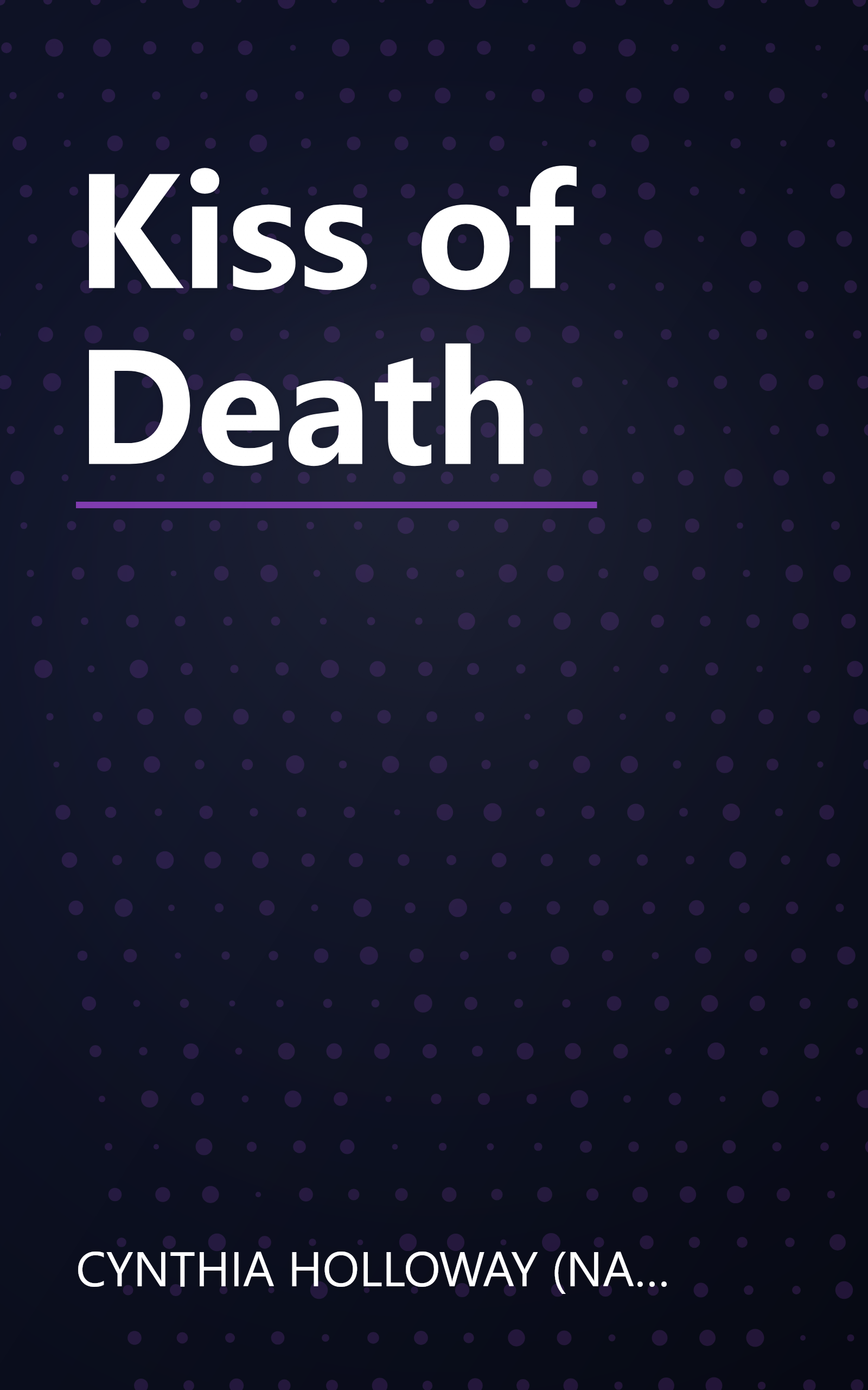 Kiss of Death book cover