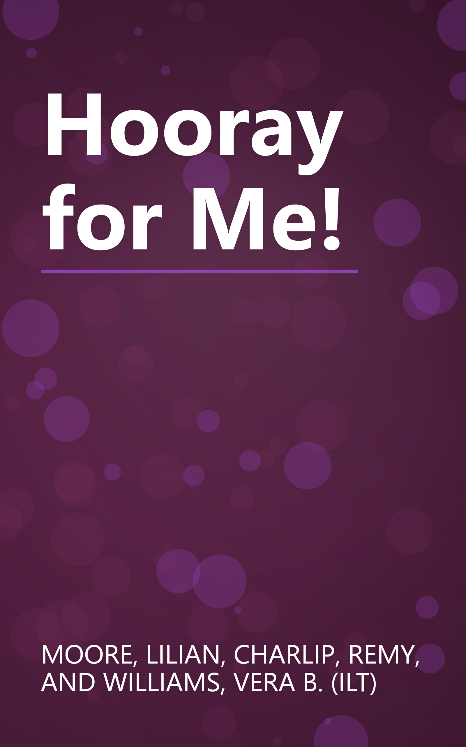 Hooray for Me! book cover