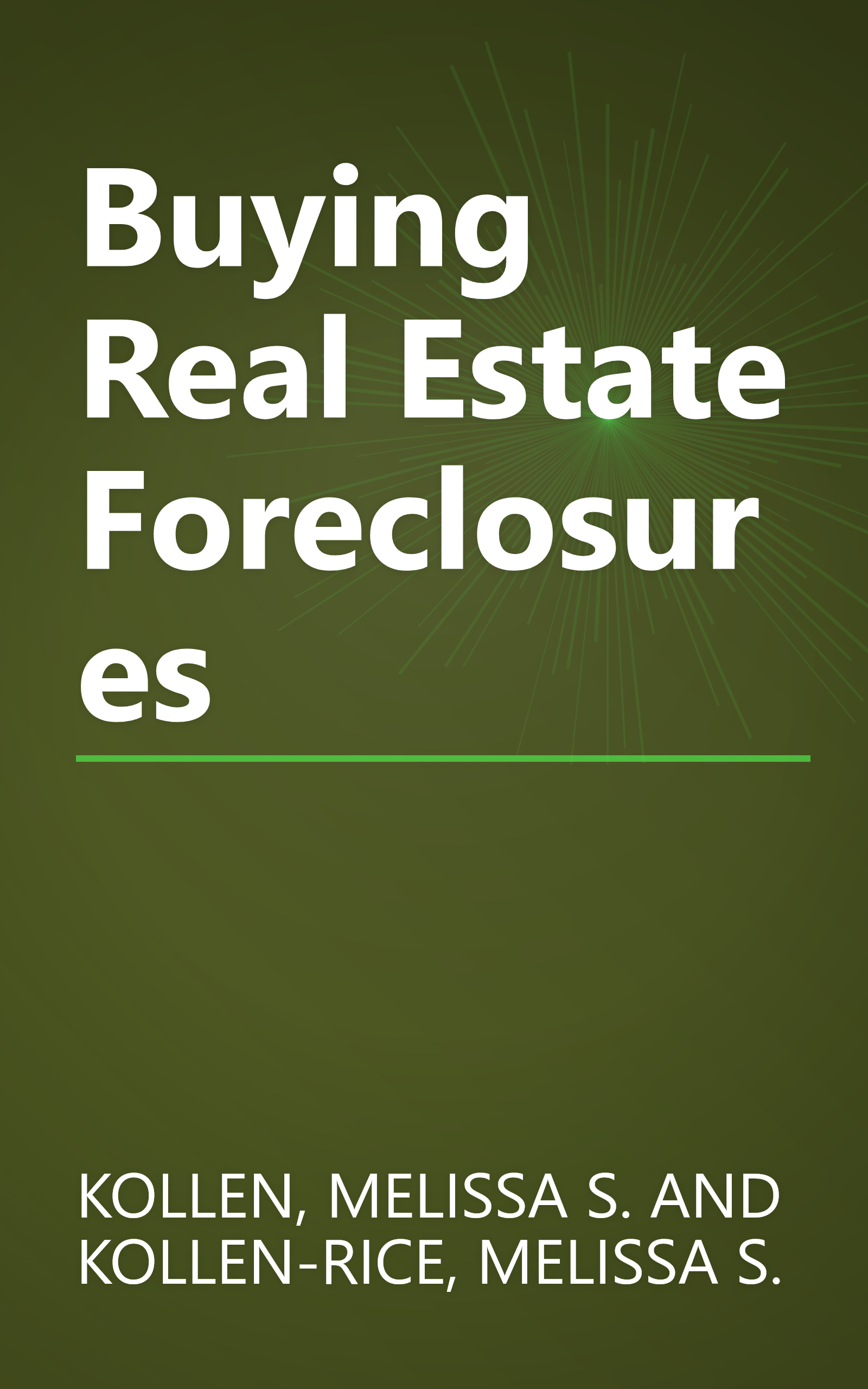 Buying Real Estate Foreclosures book cover