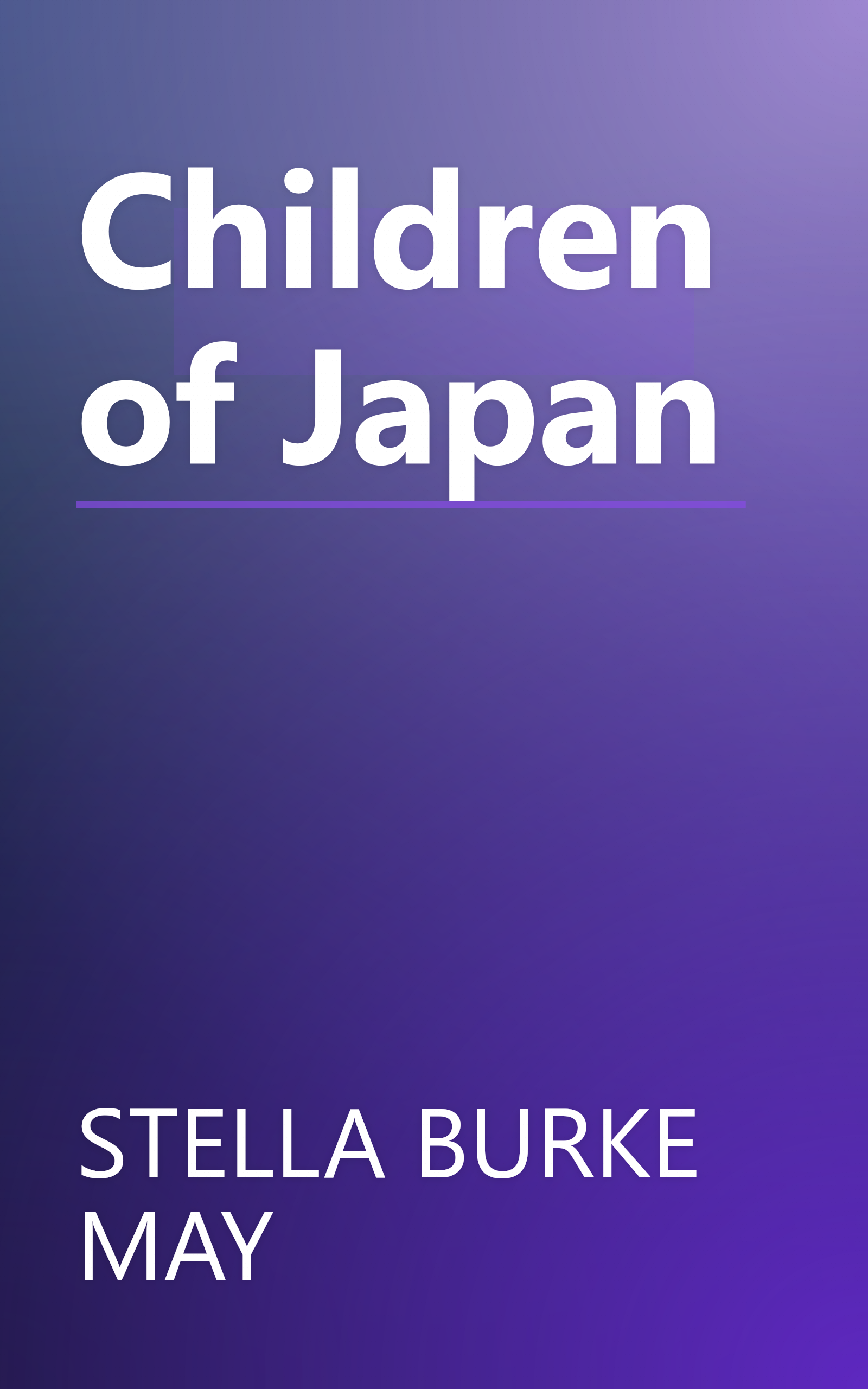 Children of Japan book cover