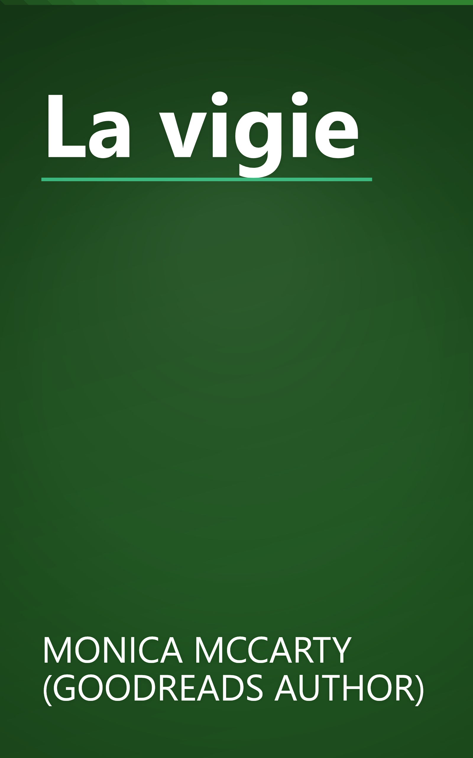 La vigie book cover