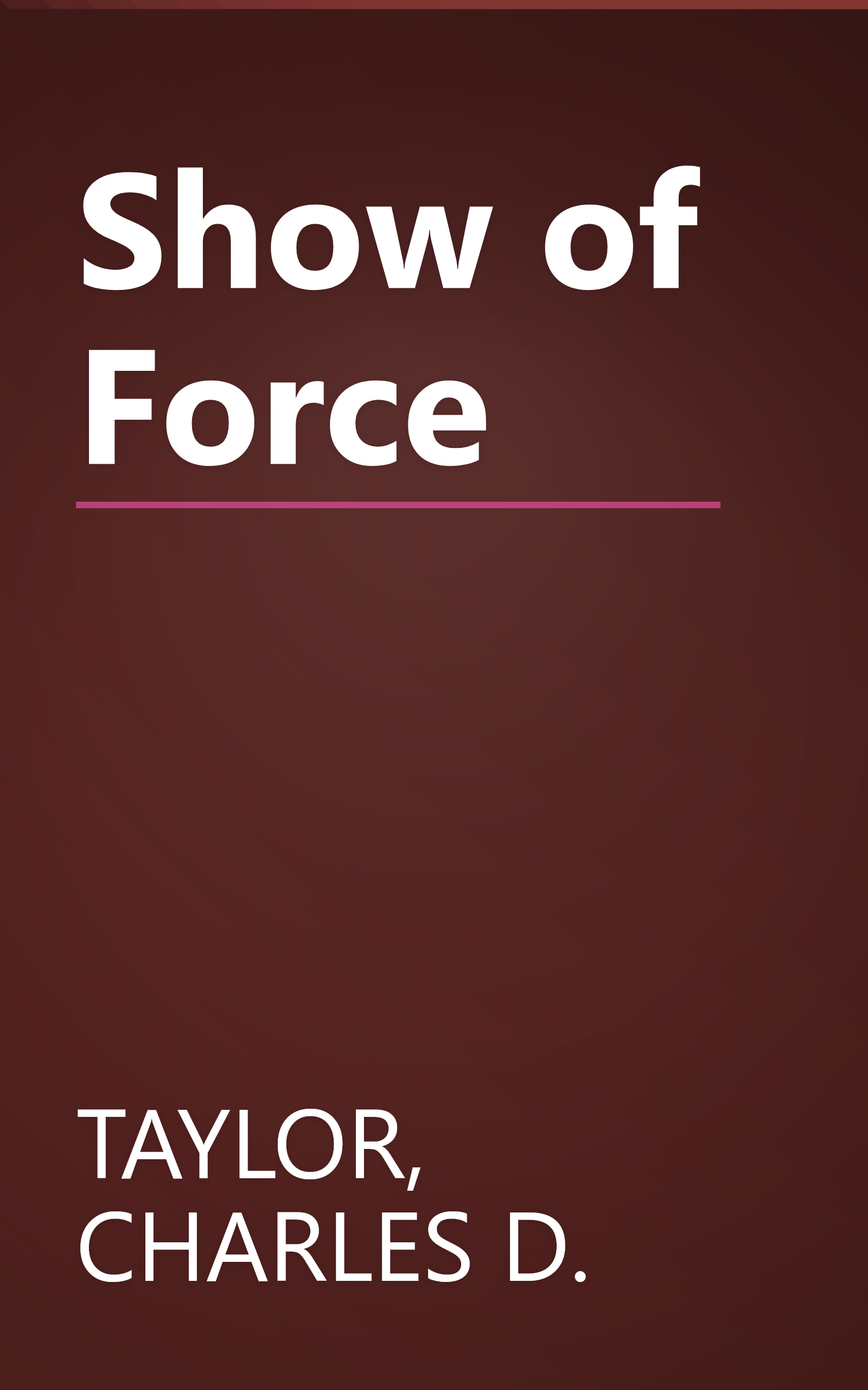 Show of Force book cover
