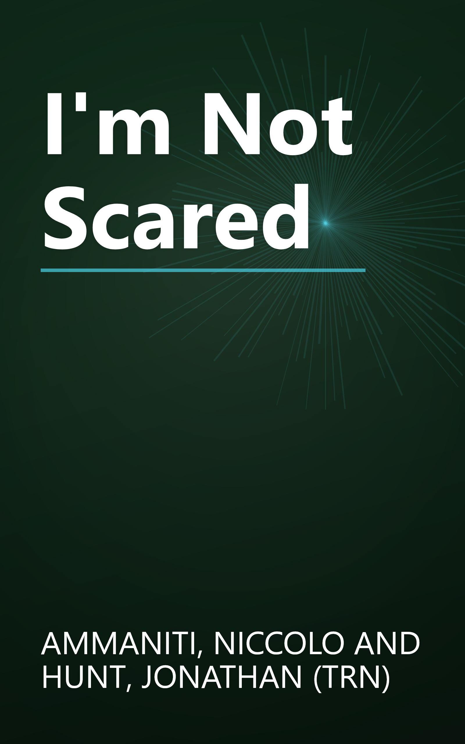 I'm Not Scared book cover