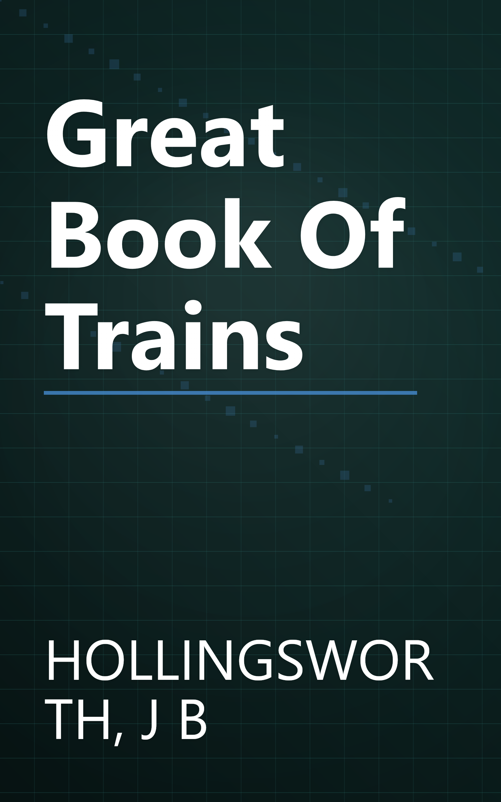 Great Book Of Trains book cover