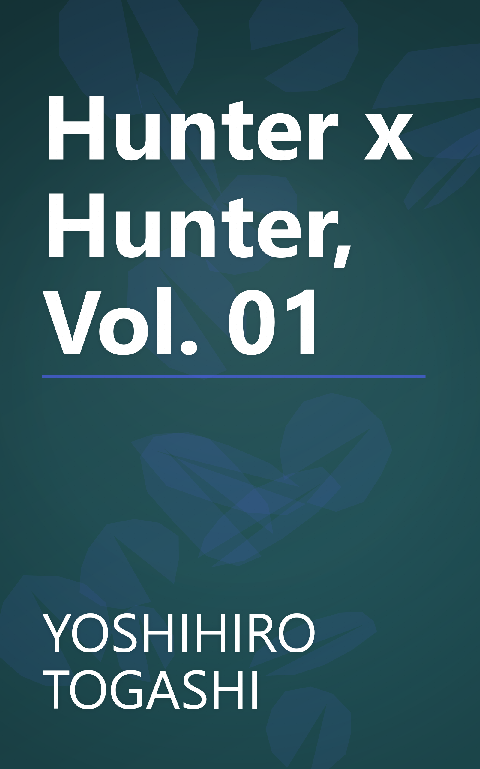 Hunter x Hunter, Vol. 01 book cover