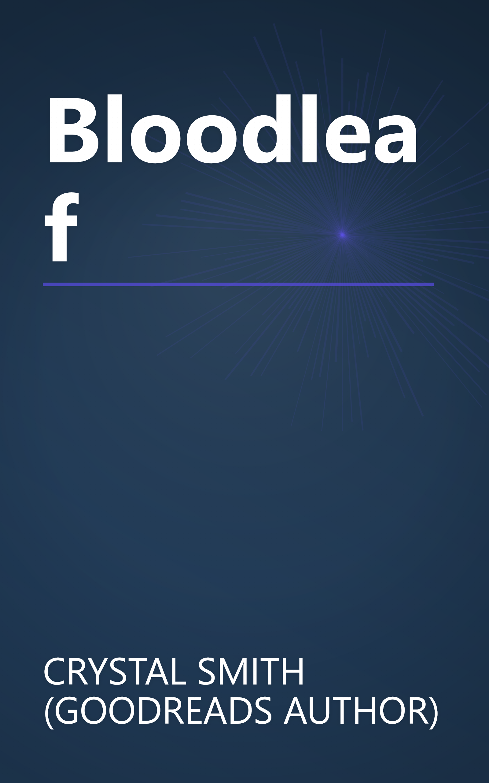 Bloodleaf book cover