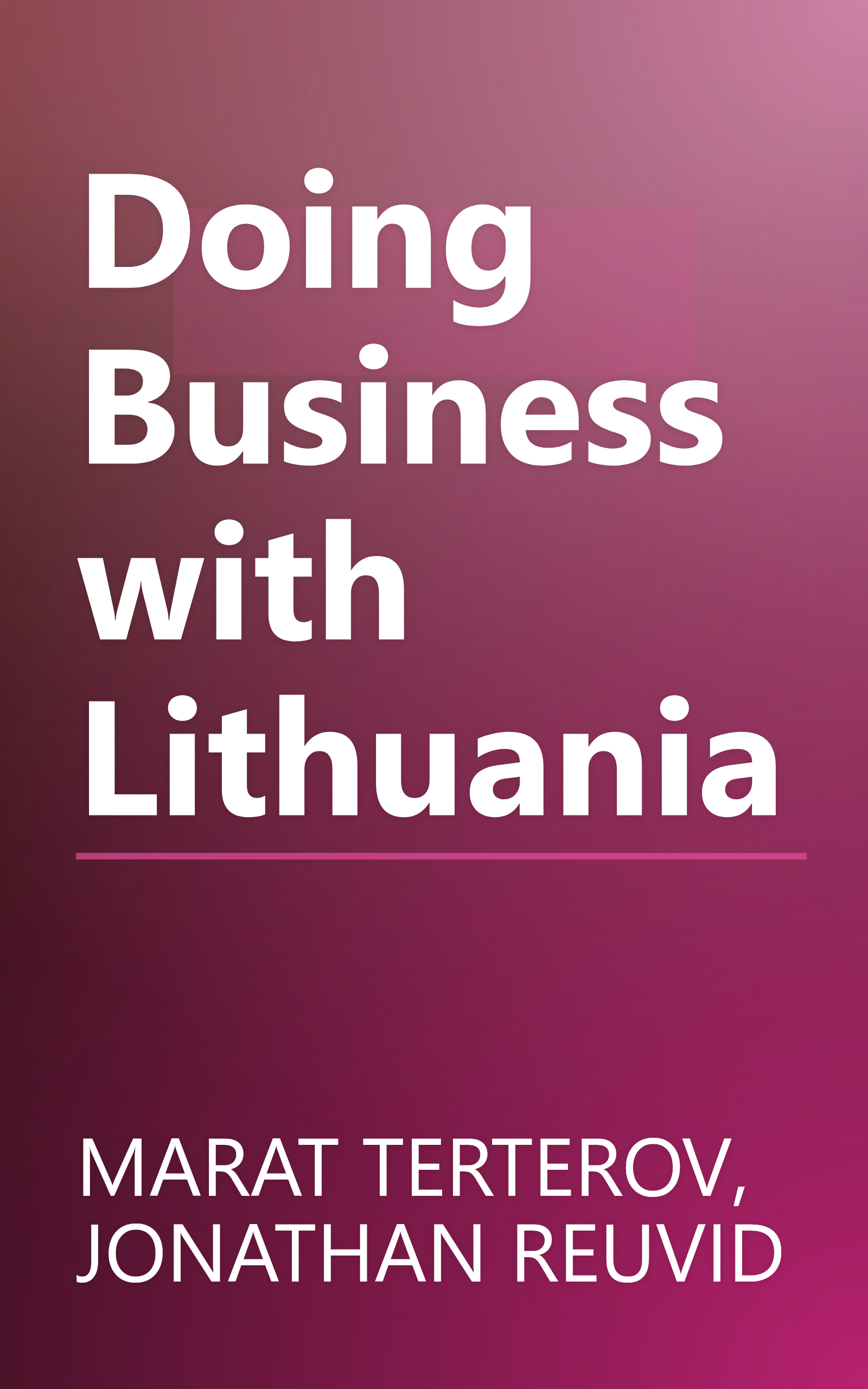 Doing Business with Lithuania book cover