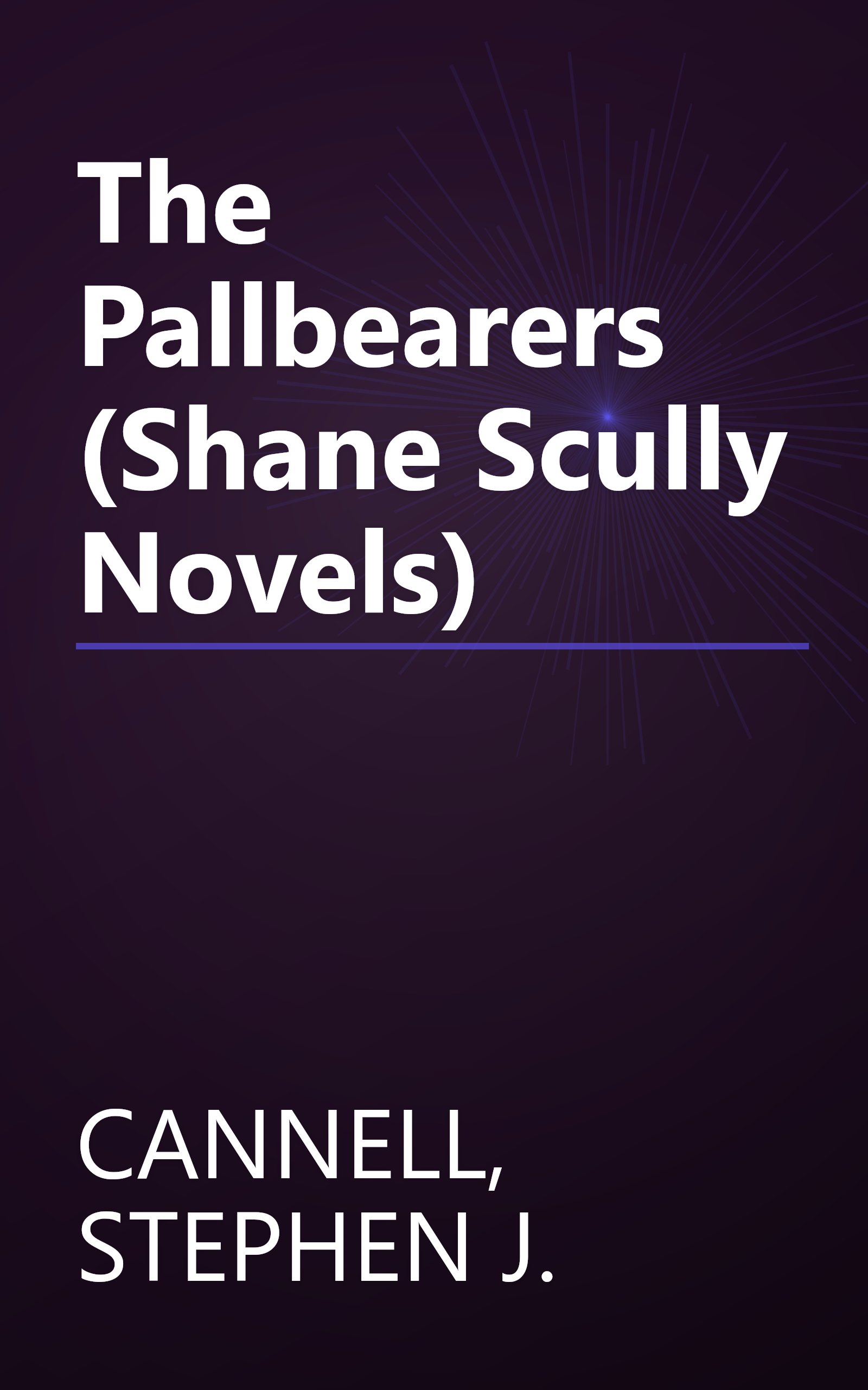 The Pallbearers (Shane Scully Novels) book cover