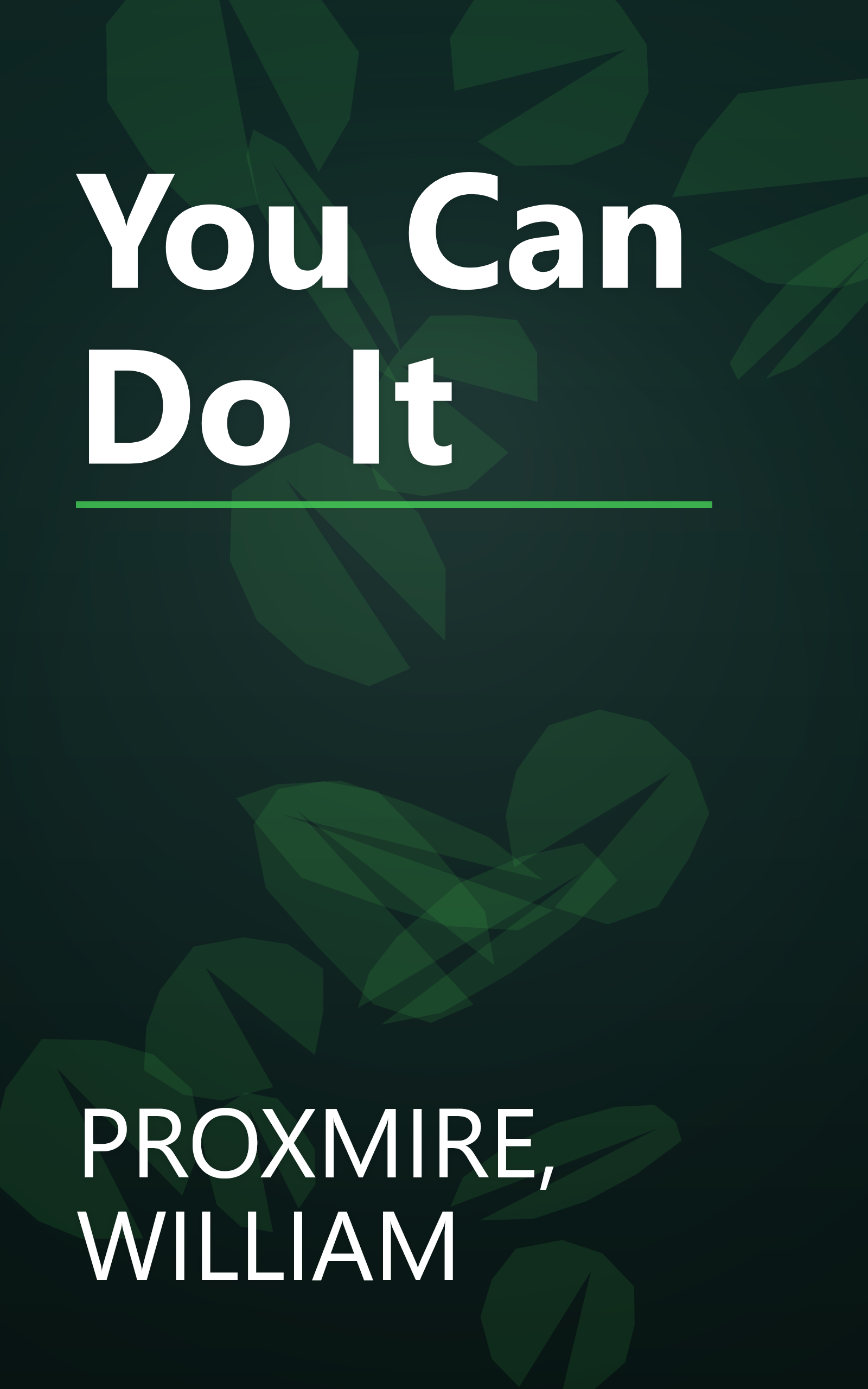 You Can Do It book cover