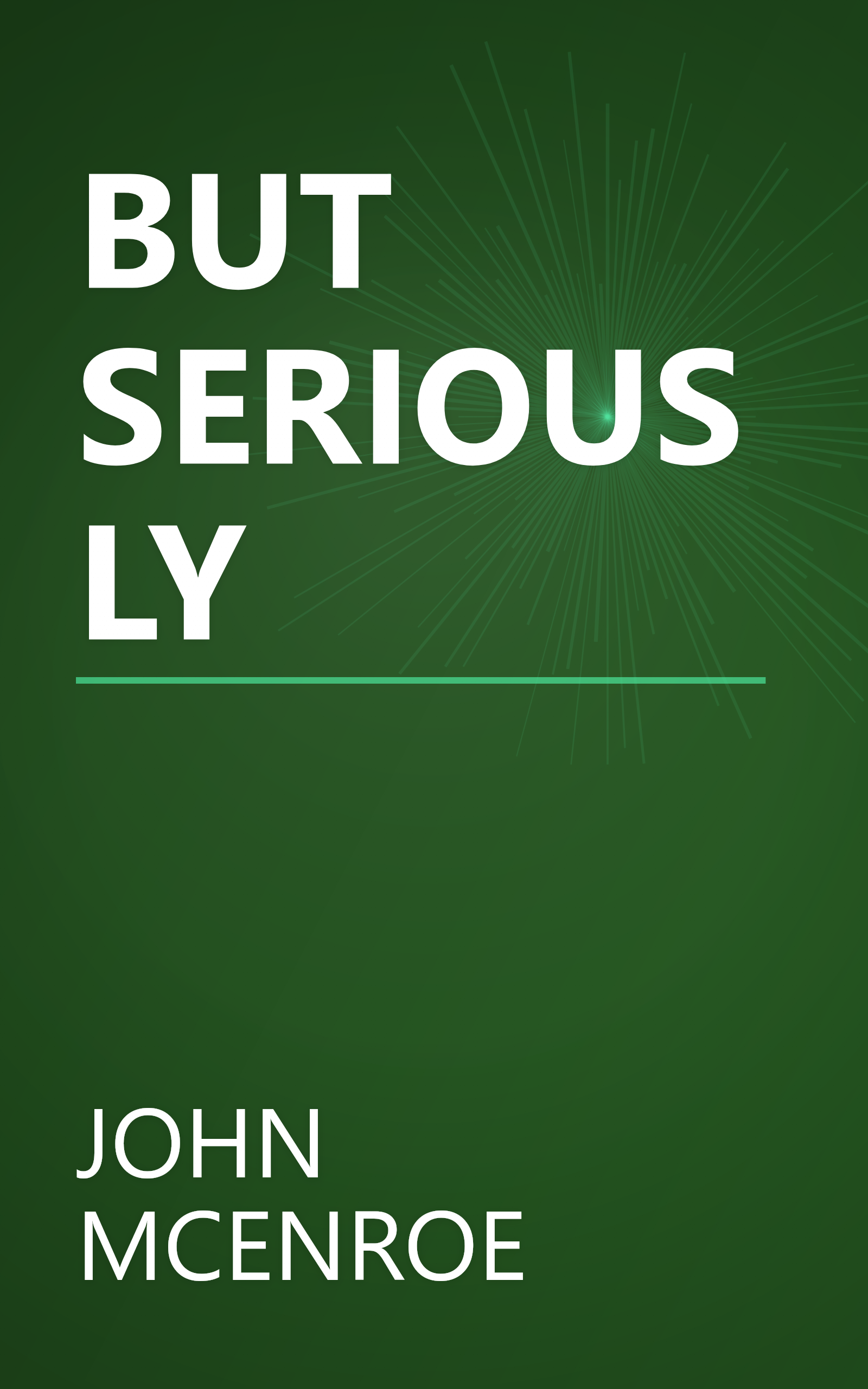 BUT SERIOUSLY book cover