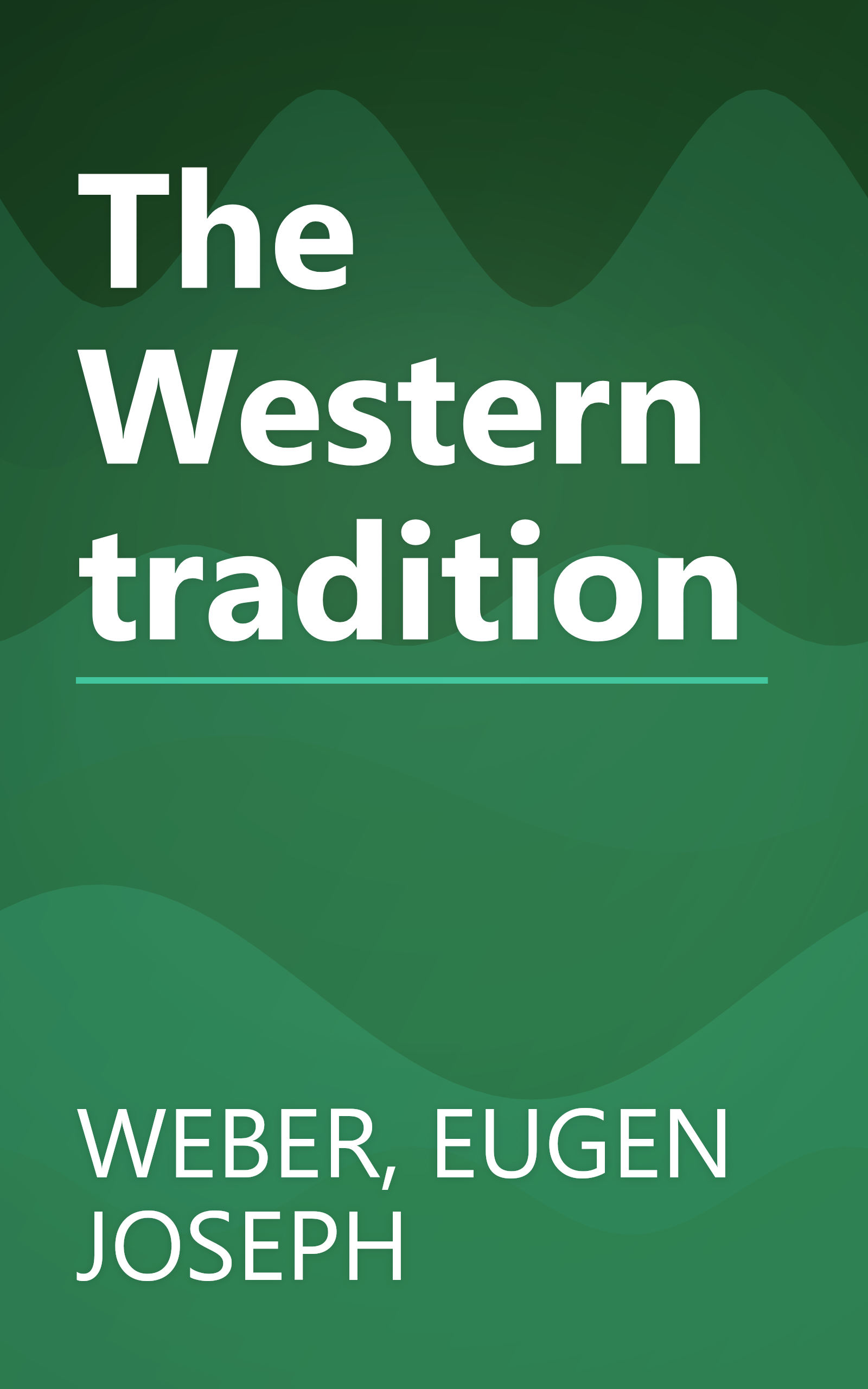 The Western tradition book cover
