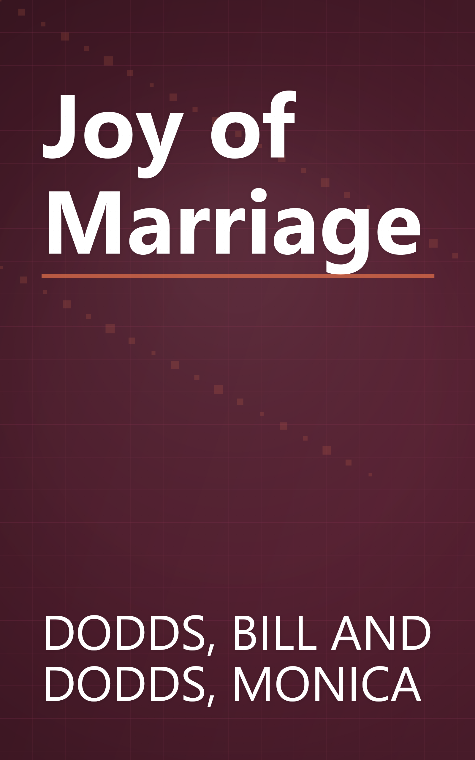 Joy of Marriage book cover