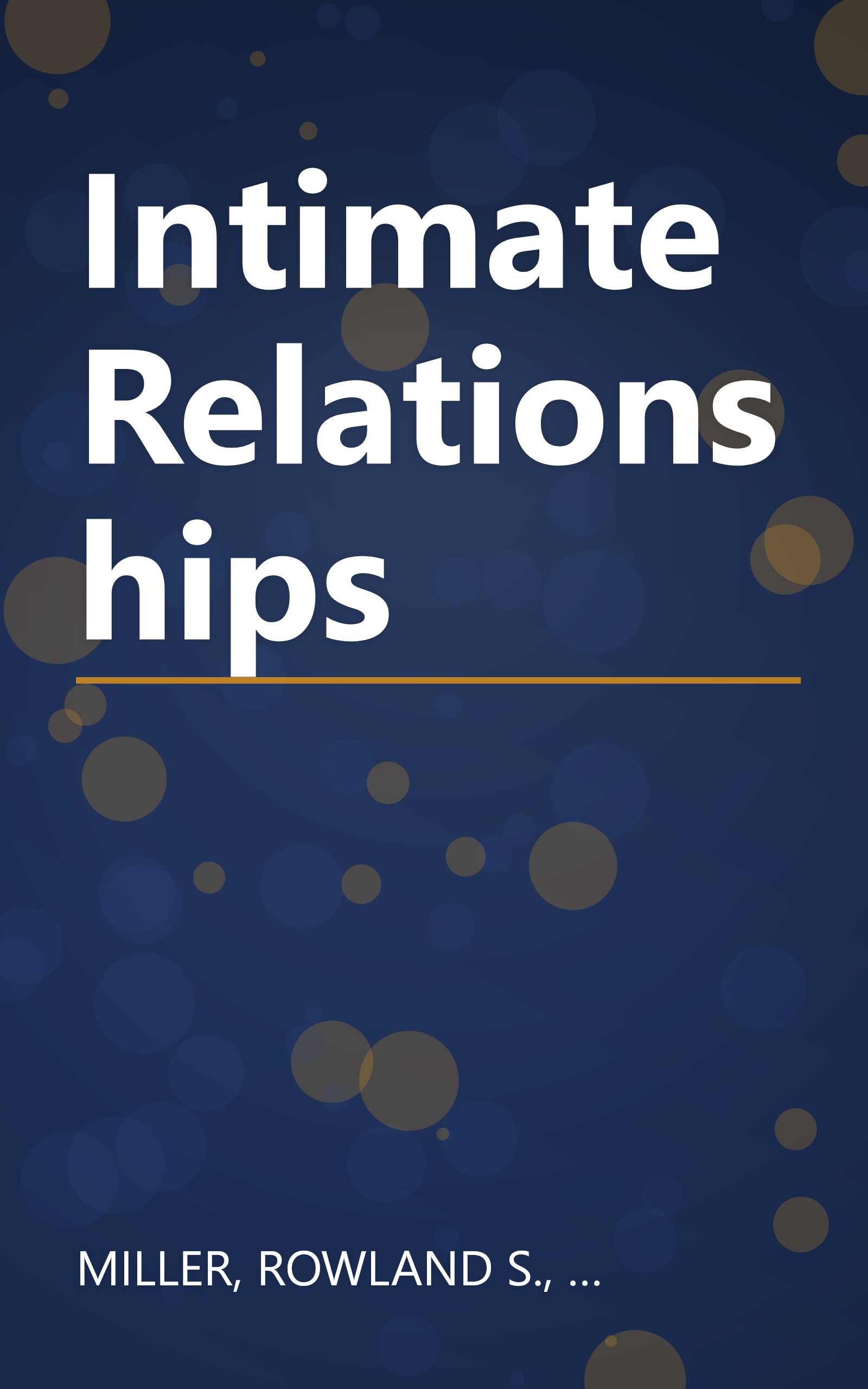 Intimate Relationships book cover