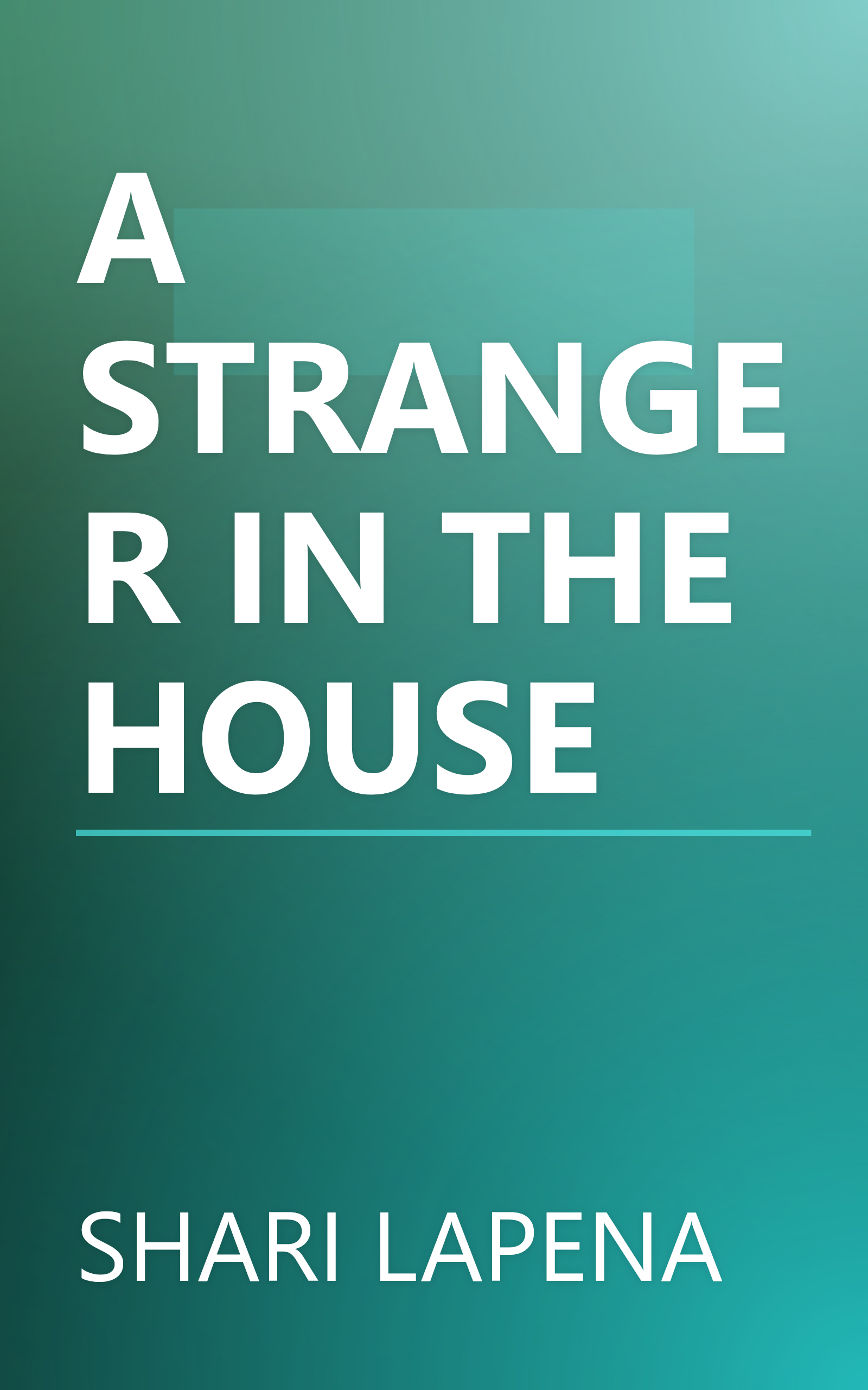 A STRANGER IN THE HOUSE book cover