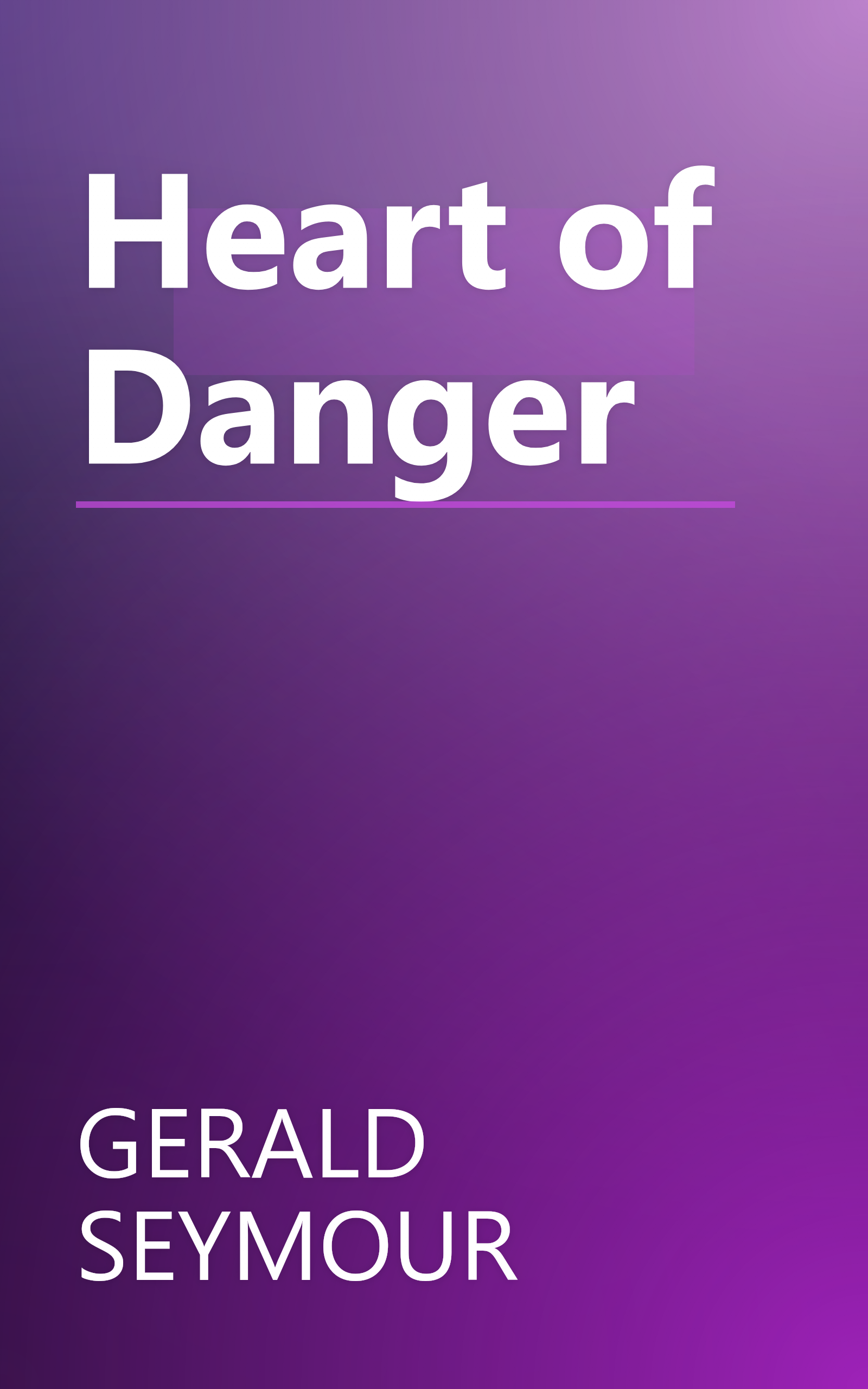 Heart of Danger book cover
