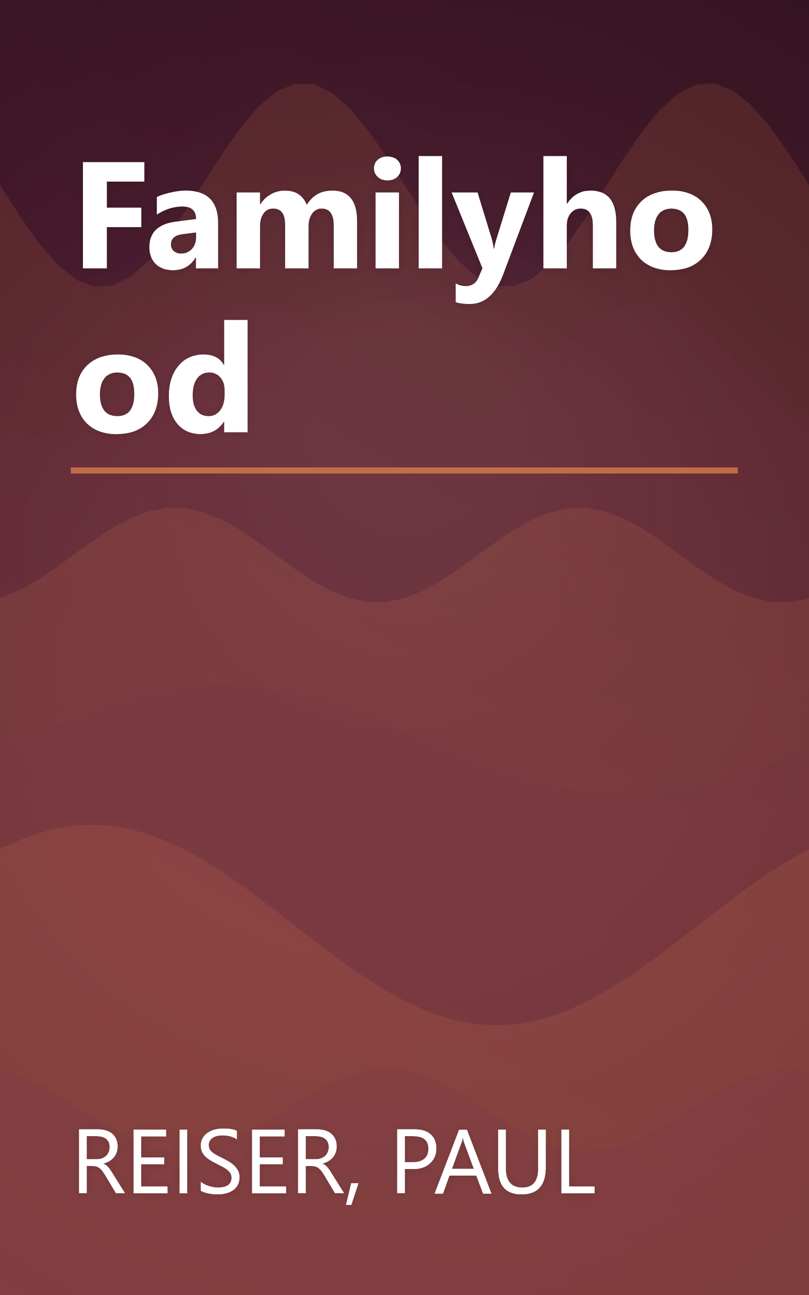 Familyhood book cover