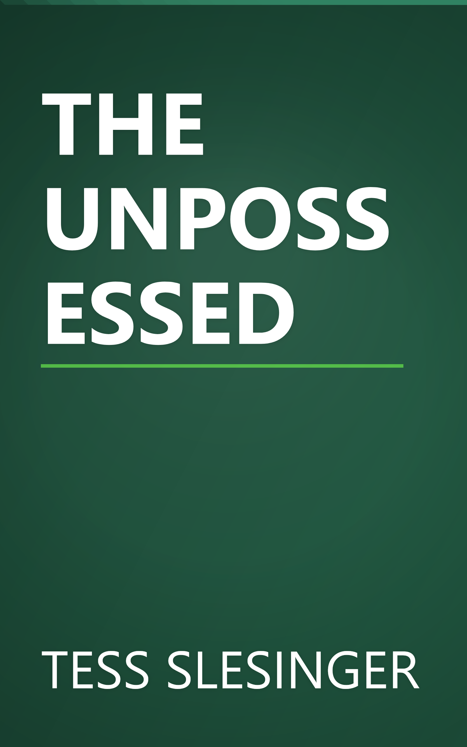 THE UNPOSSESSED book cover